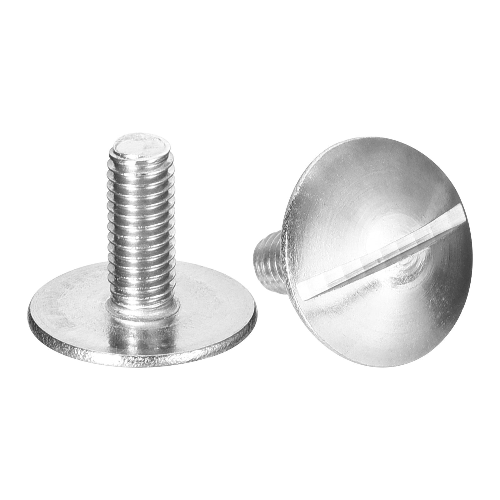 Uxcell M5x14mm Extra Large Flat Head Slotted Screws, 5pcs 304 Stainless ...