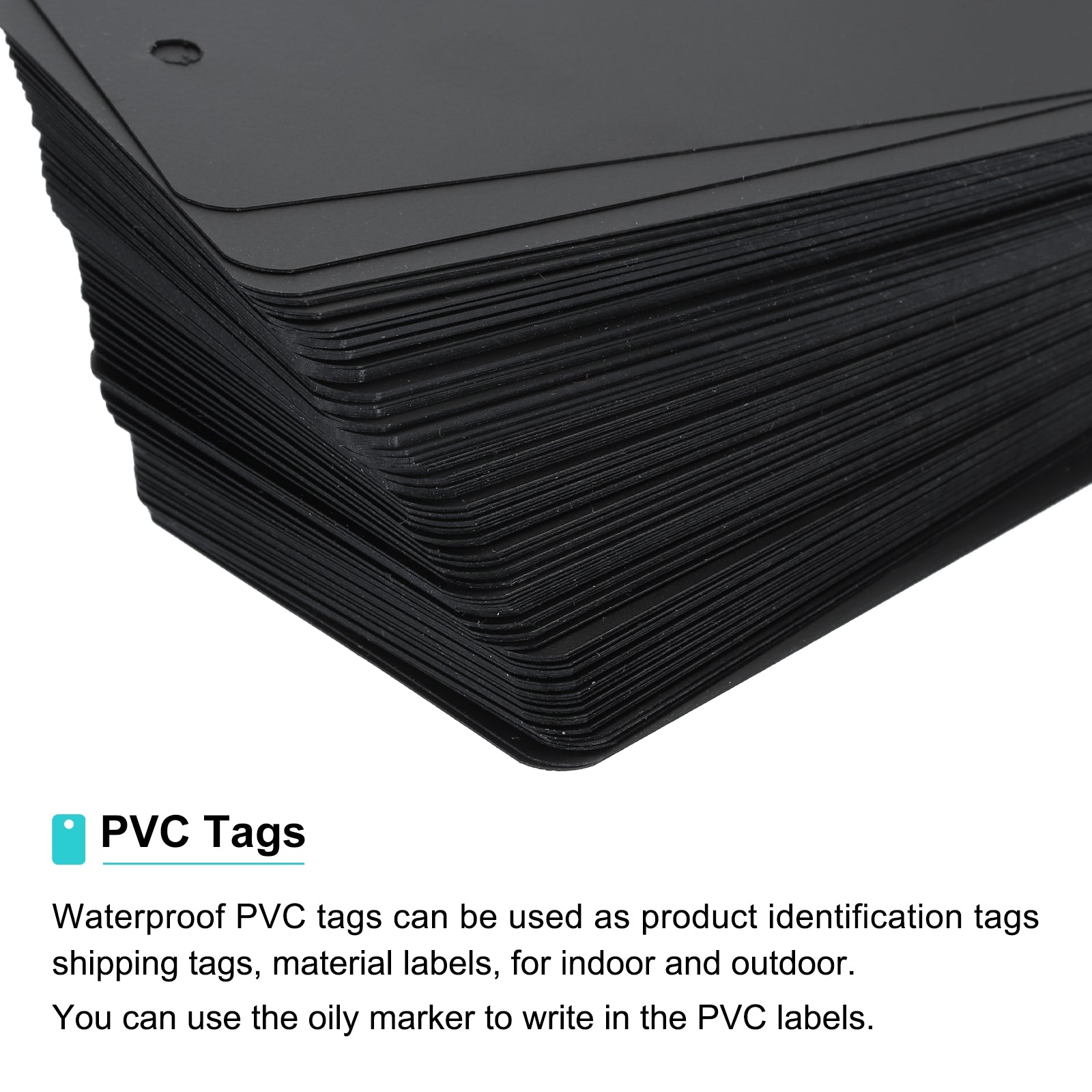 Blank Waterproof Eyelet Hole Plastic Shipping Tags,Blank Labeling Tags ...