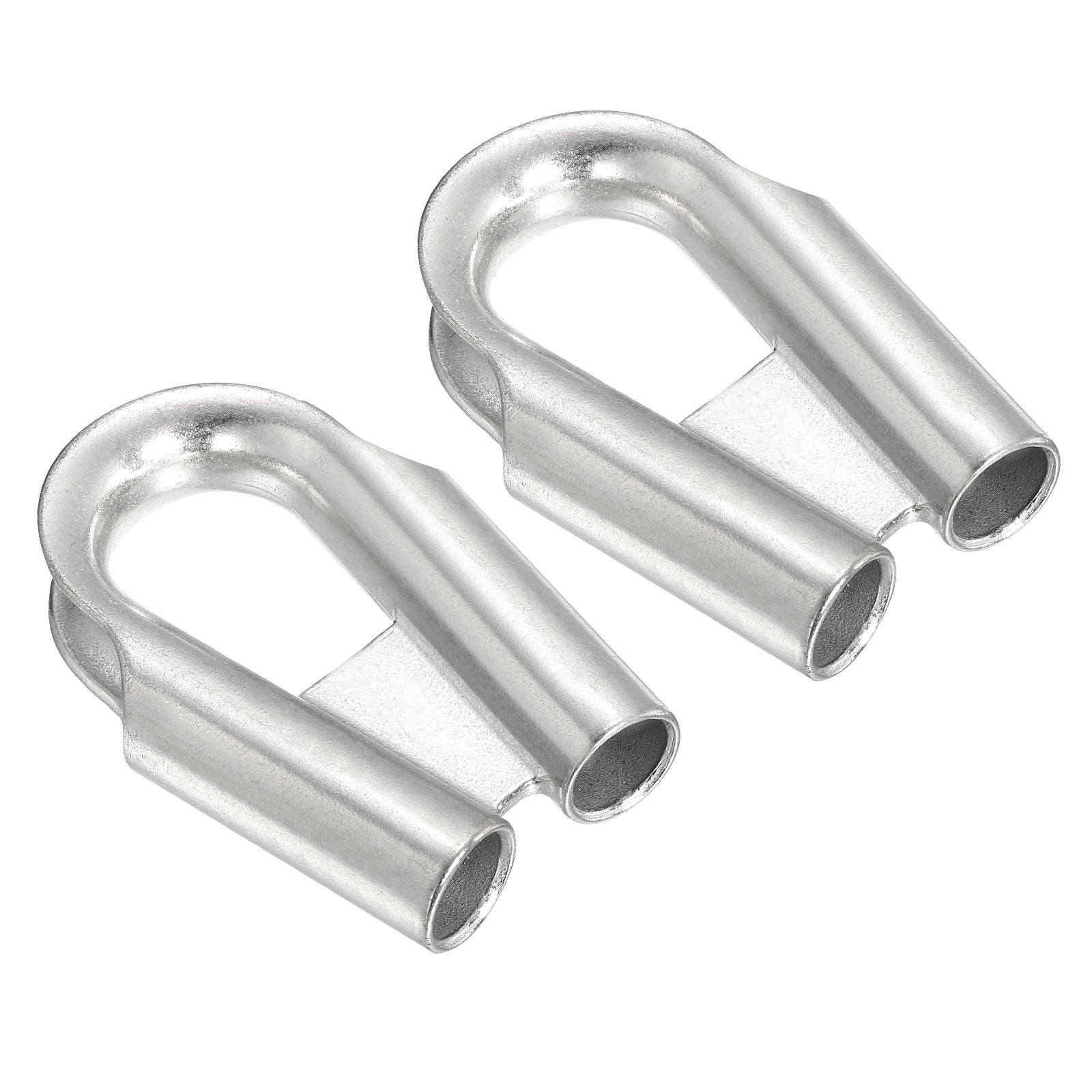 1/2"/ 13mm Wire Rope Tube Thimble, 2 Pack 304 Stainless Steel Rope ...