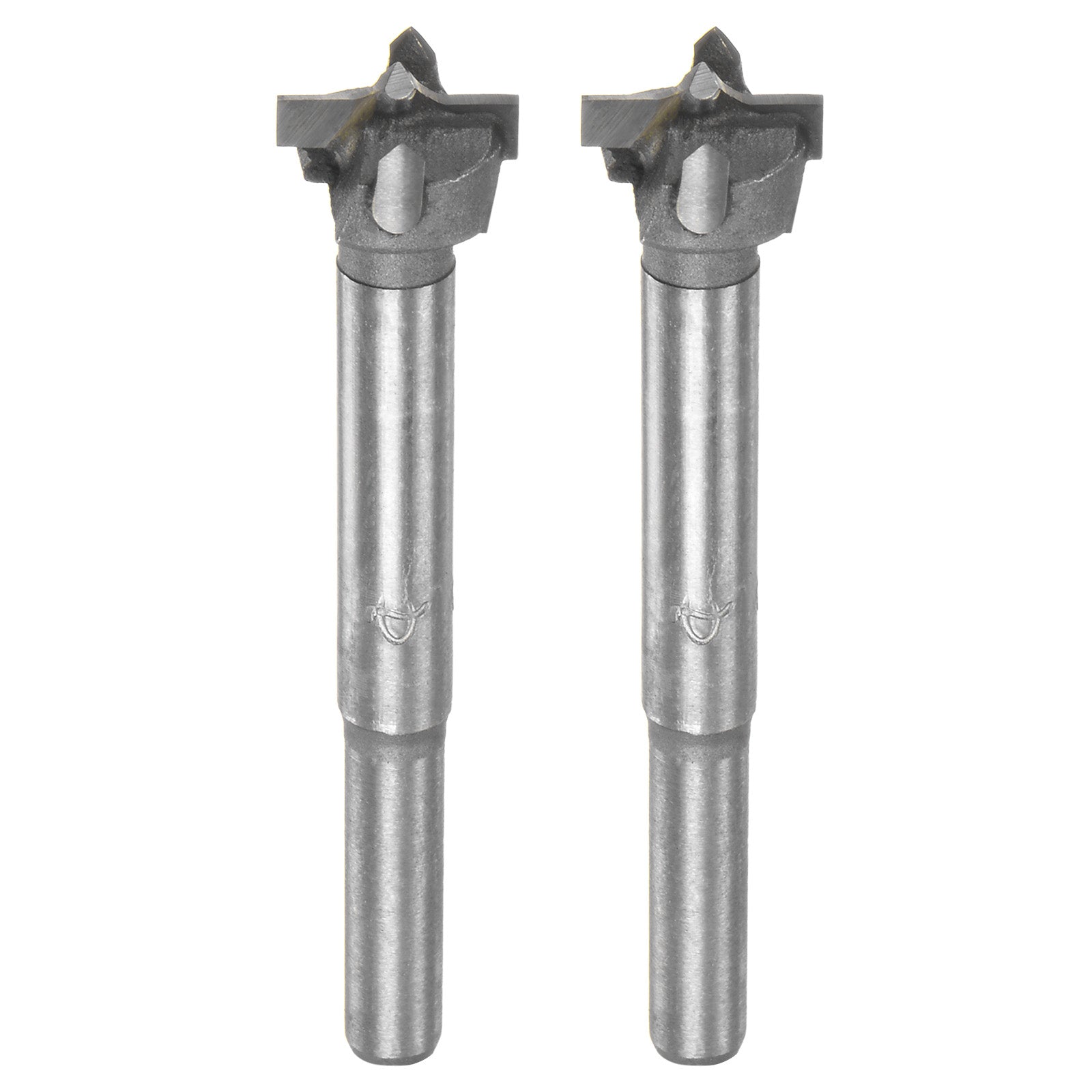2pcs Forstner Drill Bit 16mm (5/8") Tungsten Carbide 2 Cutters Wood ...