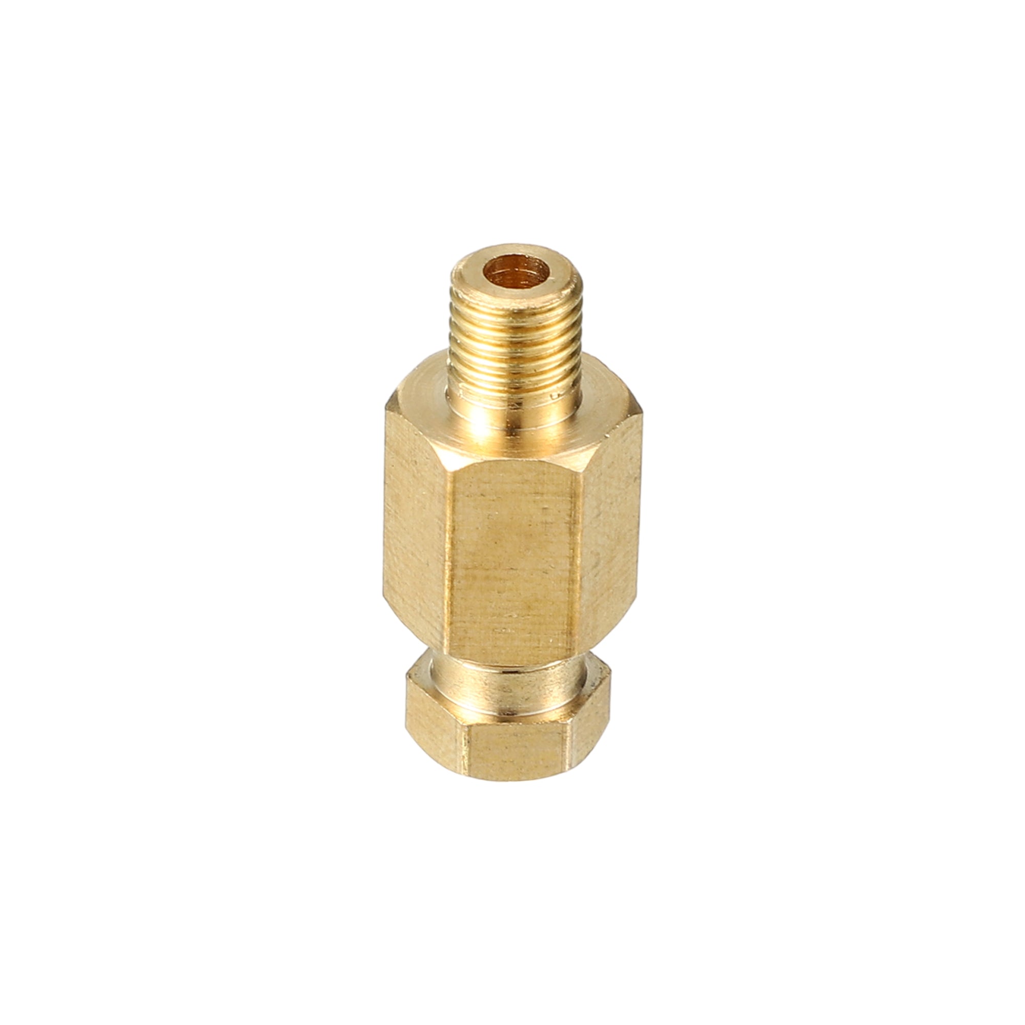 1 Pc M6x0.75 Universal Brass Fitting Compression - Car Fitting ...