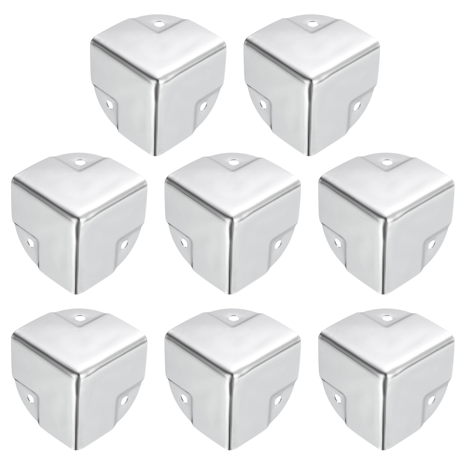 Uxcell Metal Box Corner Protectors Box Edge Guard Protector 40 x 40 x ...