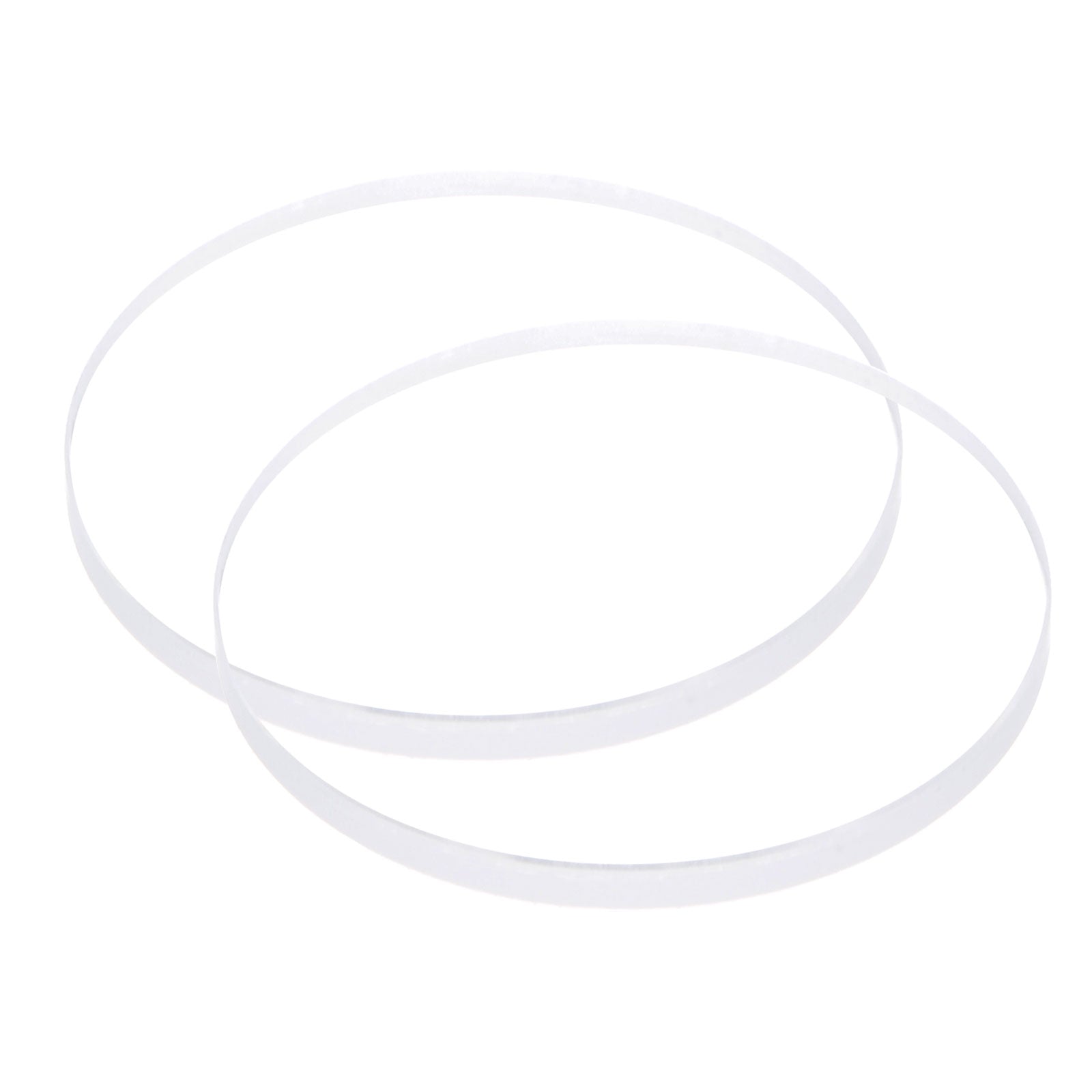 2pcs 41mmx3mm High Transmittance Watch Crystal Lens Glass Round Flat ...