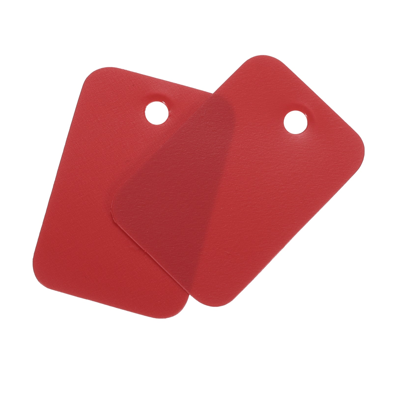 Waterproof Eyelet Hole Plastic Tags,Outdoor Tags,2x3cm Red 200 Pcs ...