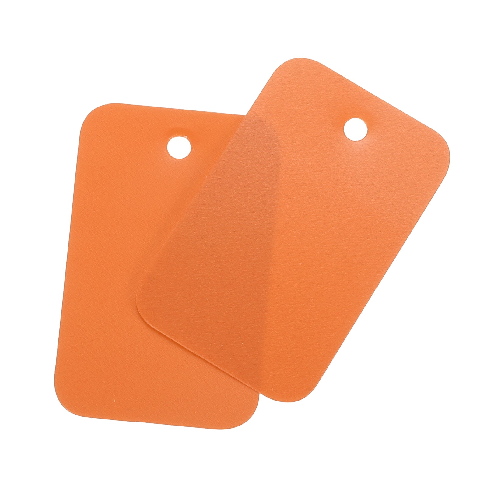 Waterproof Eyelet Hole Plastic Tags,Outdoor Tags,2.5x4cm Orange 200 Pcs ...