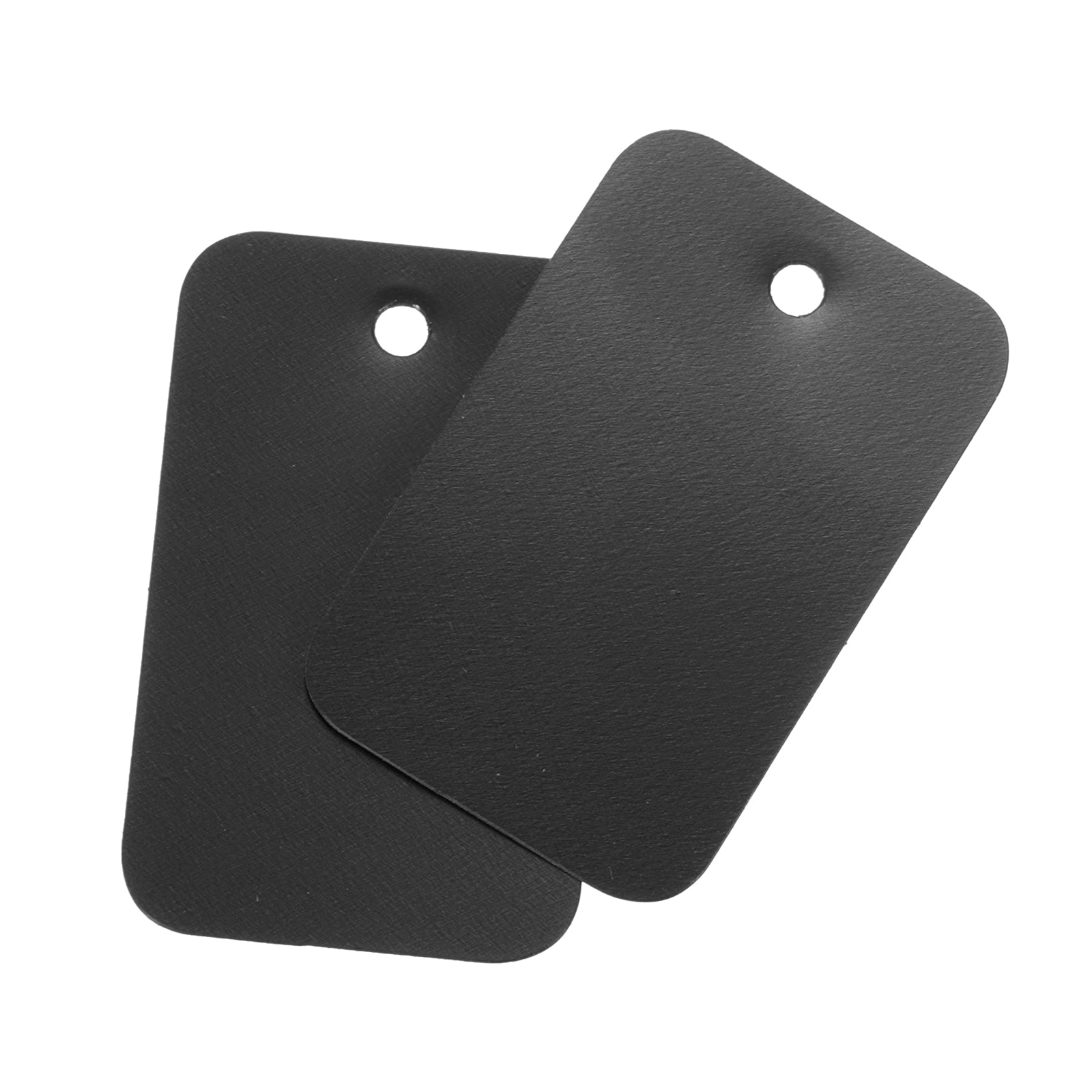 Waterproof Eyelet Hole Plastic Tags,Outdoor Tags,2.5x4cm Black 200 Pcs ...