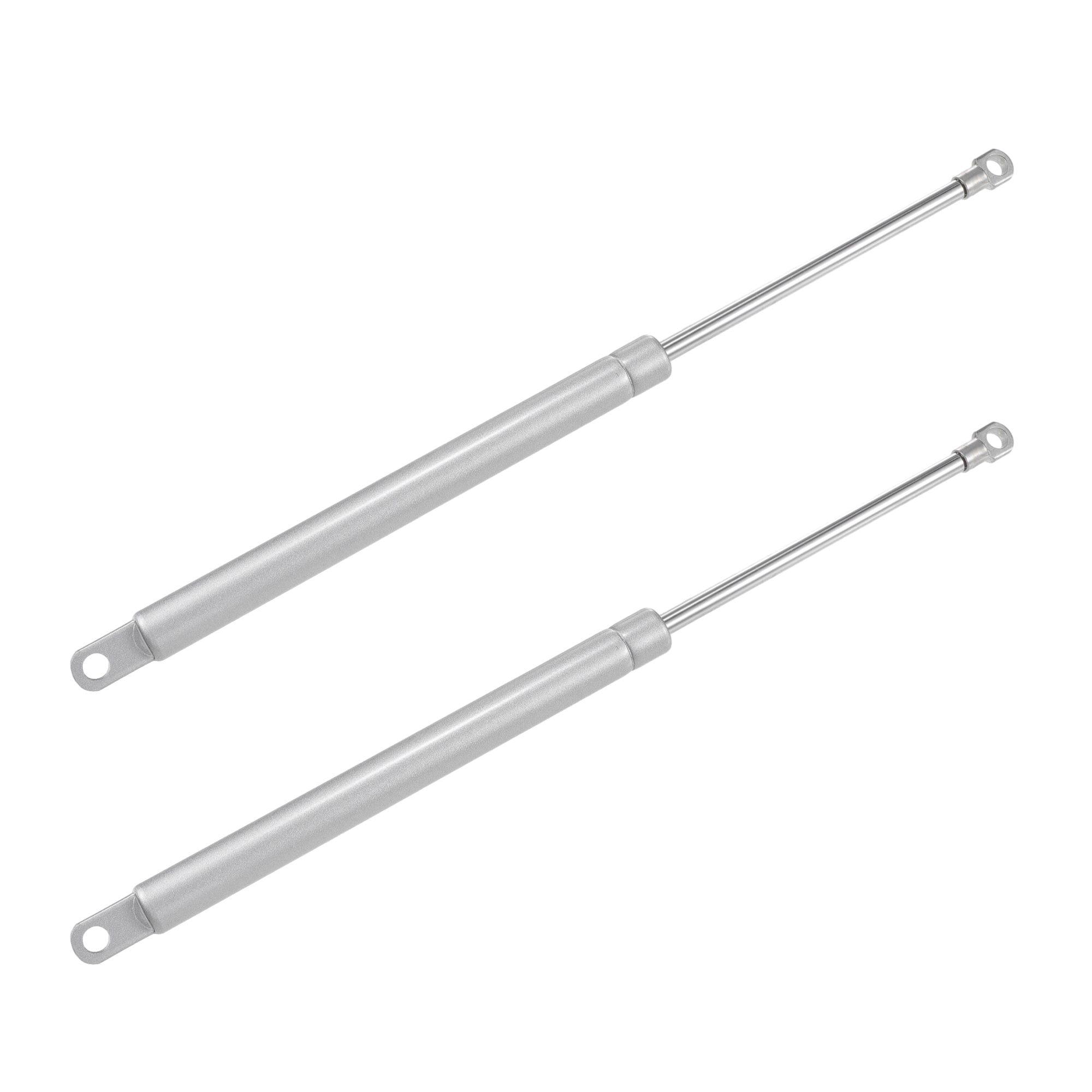 2 Pcs 15 Inch 55Ib/245N Silver Tone Lift Supports Struts Shocks Gas ...