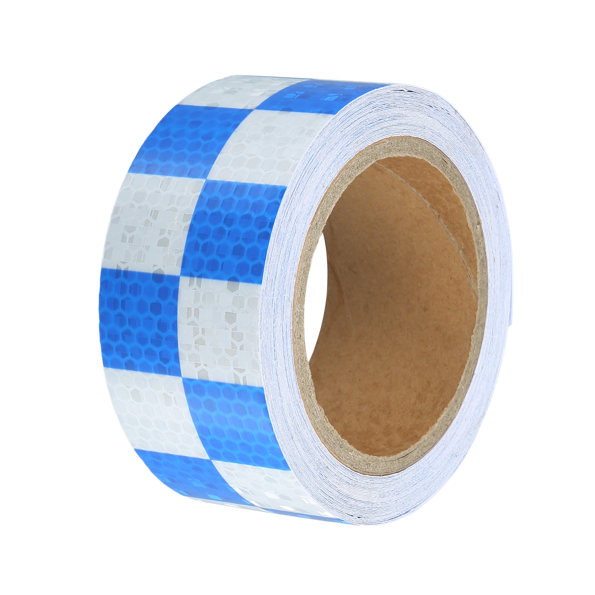 5cmx10m Blue and White Checkered Car Reflective Stickers Reflective ...