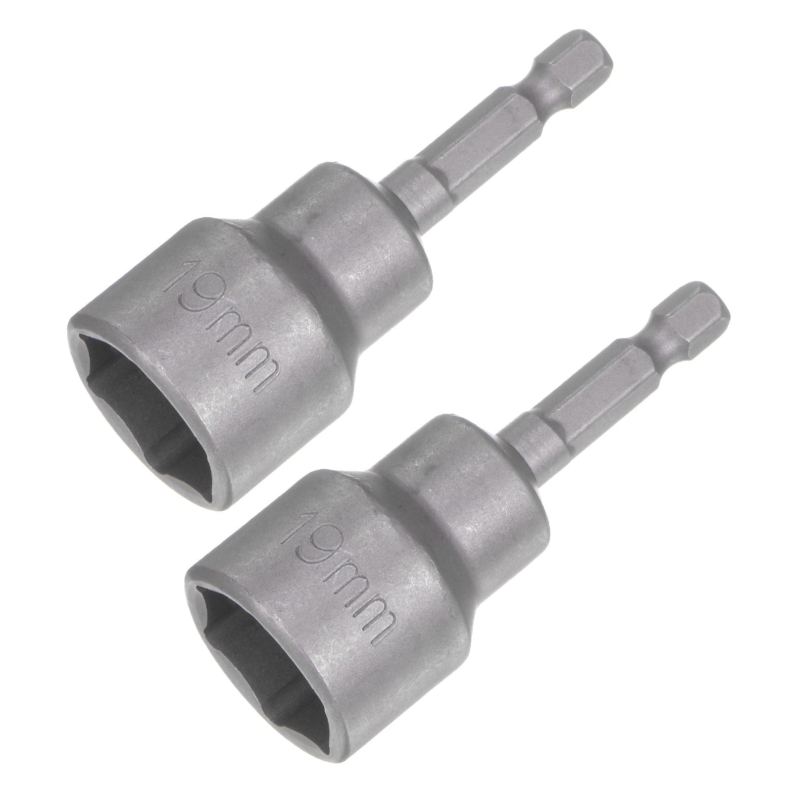 Uxcell 19mm Magnetic Hex Socket 1/4" Hex Shank Magnetic Power Nut ...