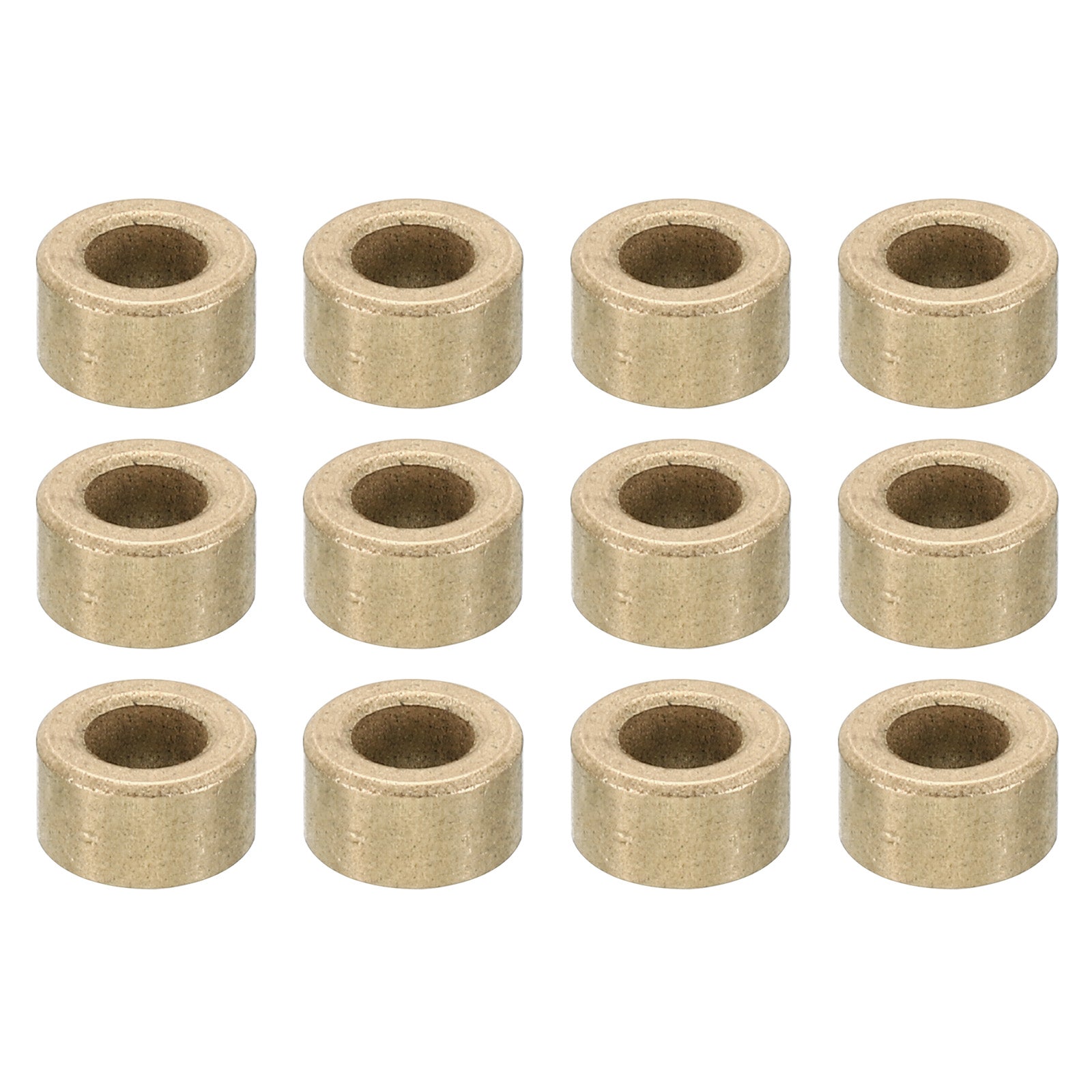 M5 Brass Spacers, 12 Pcs Metal Spacer Brass 5mm ID x 9mm OD x 5mm L ...