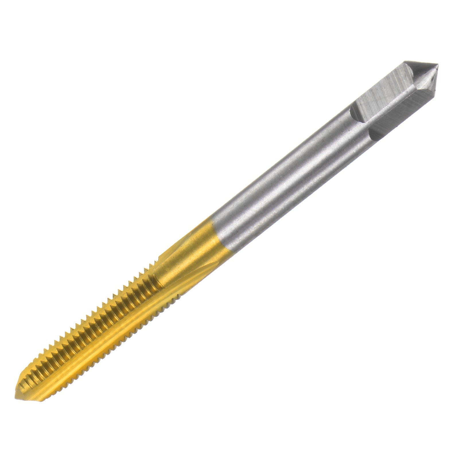 Uxcell Thread Tap M5 x 0.8 100mm Long Ti-Coated M35 High Speed Steel ...