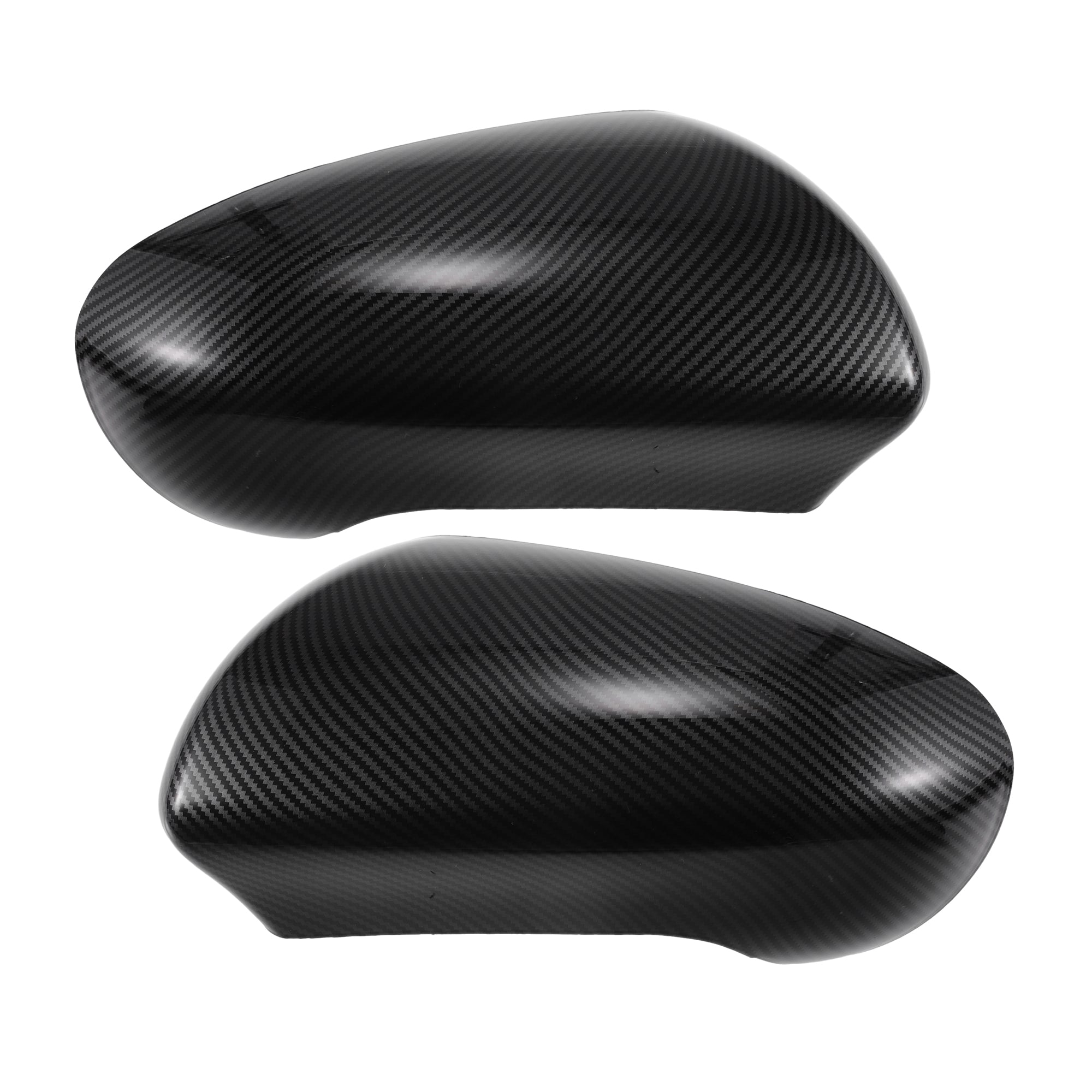 1 Pair Car Rear View Driver Passenger Side Mirror Cover Cap Replacement ...