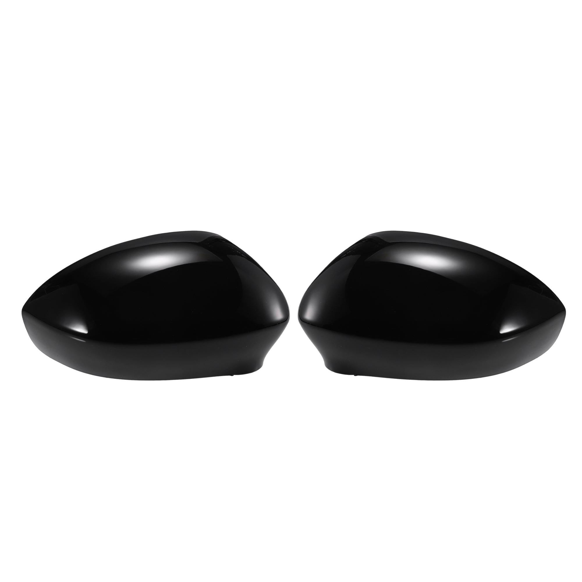Pair Car Rear View Driver Passenger Side Mirror Cover Cap Replacement ...