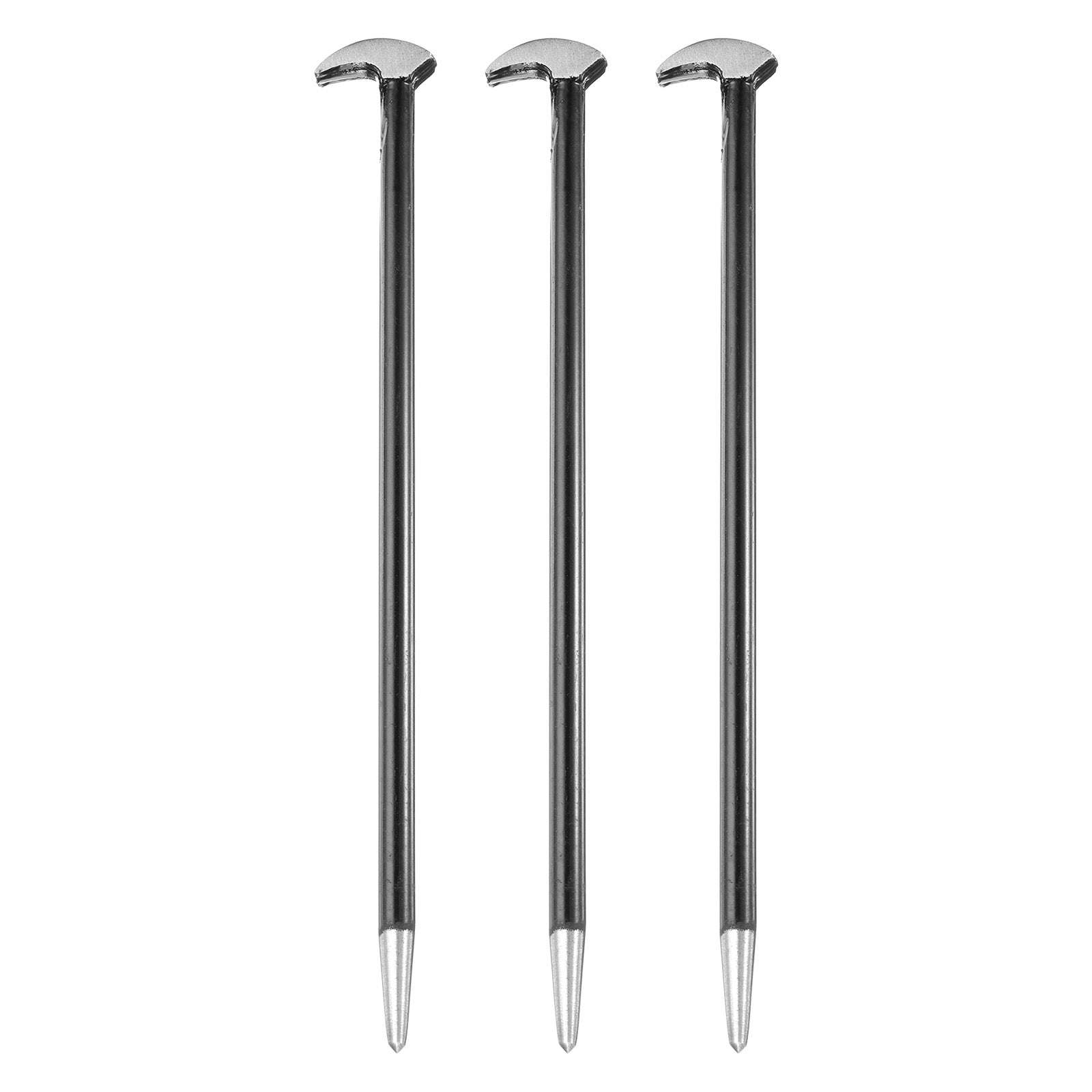 3pcs Rolling Head Pry Bar 12" Length Carbon Steel Lady-foot Bar Heel ...