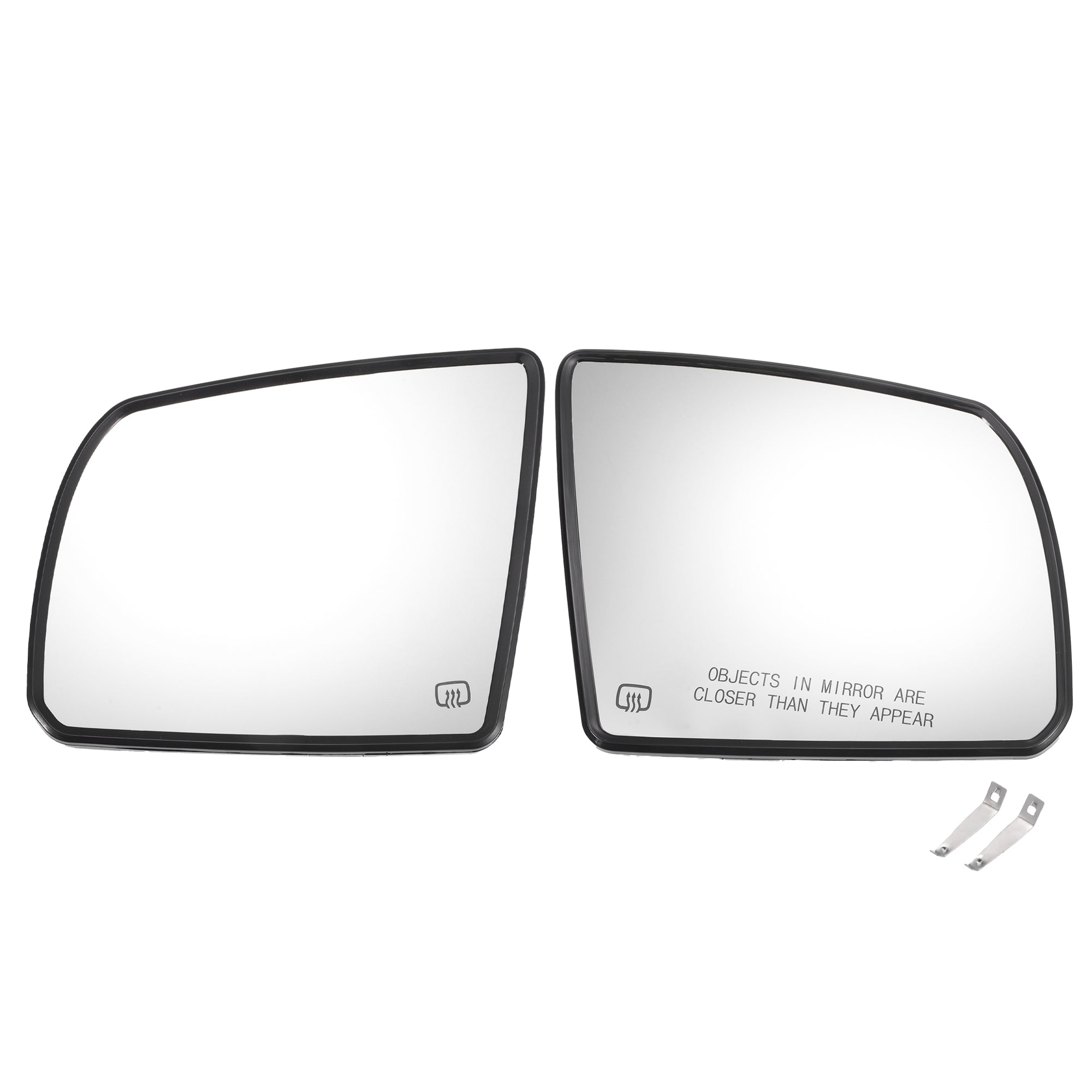 Pair Car Rearview Left Right Side Mirror Glass Replacement W/ Backing ...