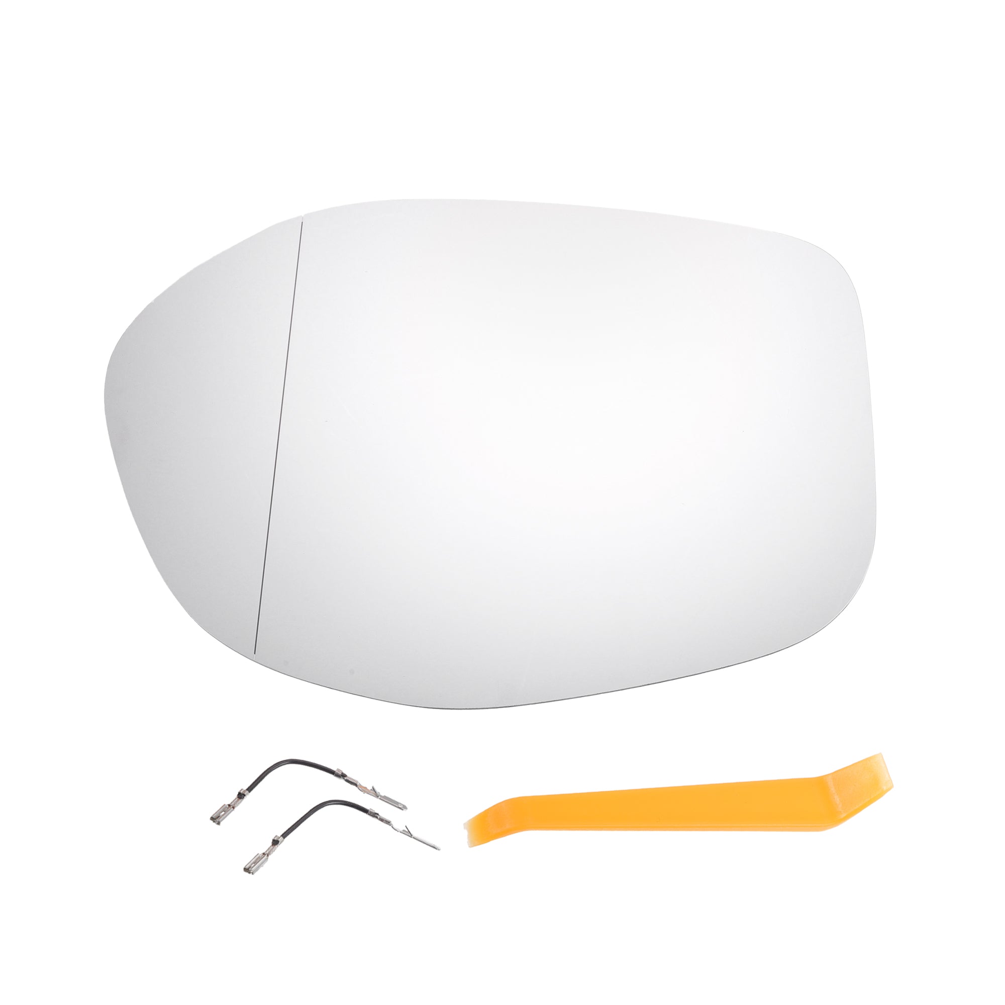 Car Rearview Left Driver Side Mirror Glass Replacement W/ Backing Plate ...