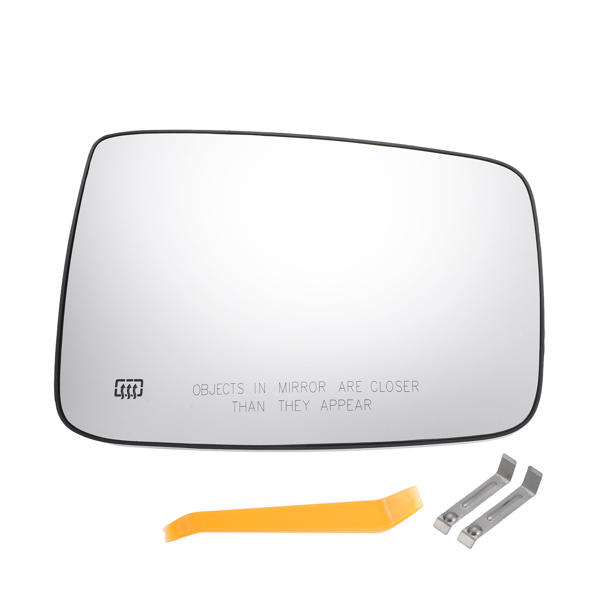 Car Right Passenger Side White Mirror Glass w/ Back Heated for Dodge ...