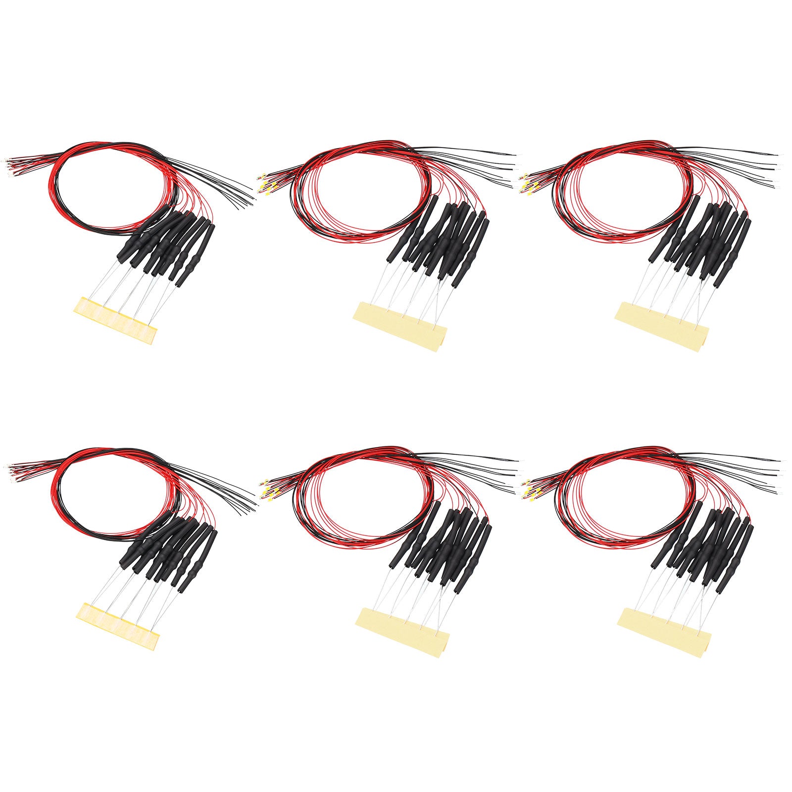 12-18V 0603 Pre Wired LED Set,120Pcs 7.8" Pre-soldered Micro Surface ...