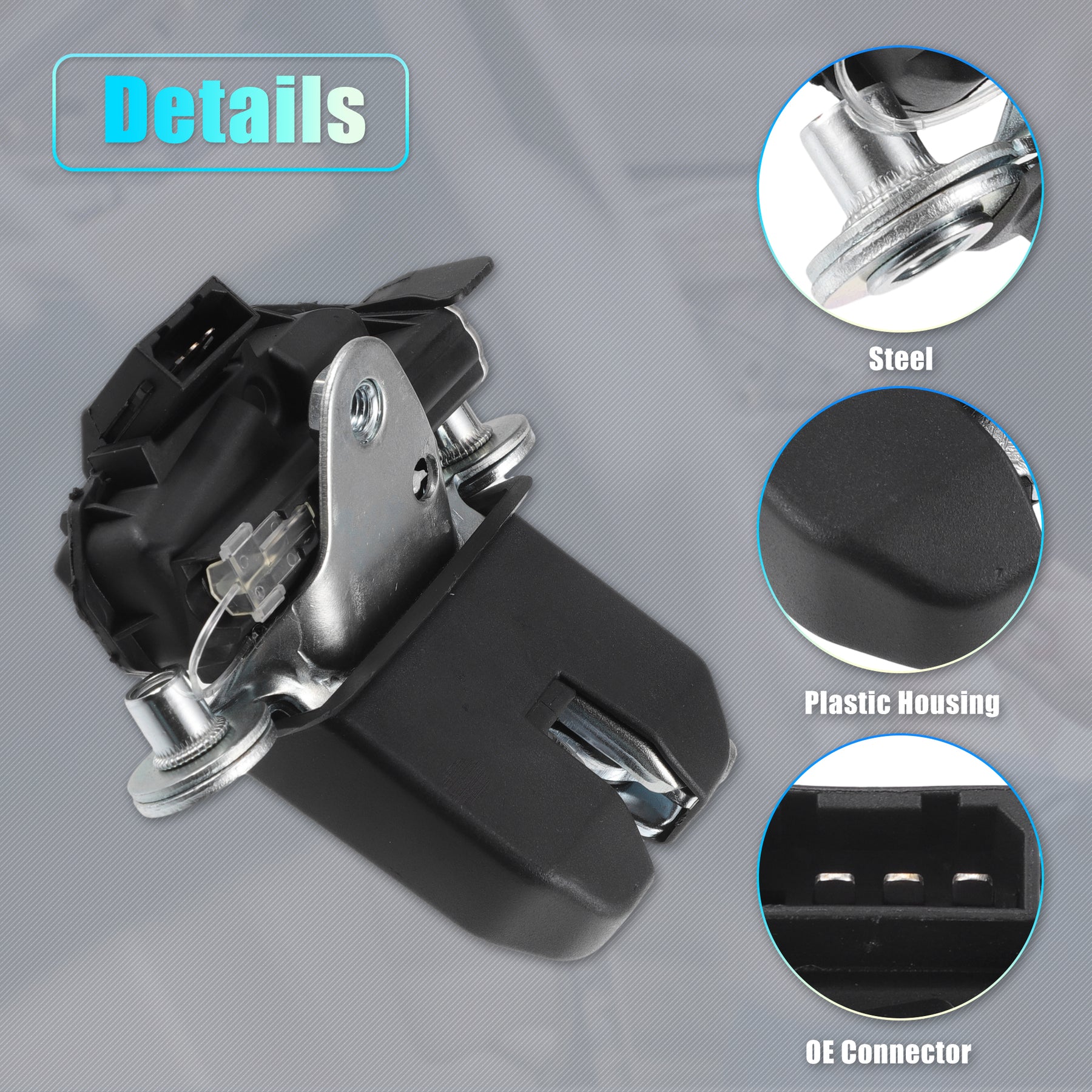 Replacement Rear Liftgate Door Lock Actuator for Skoda Fabia Roomster ...