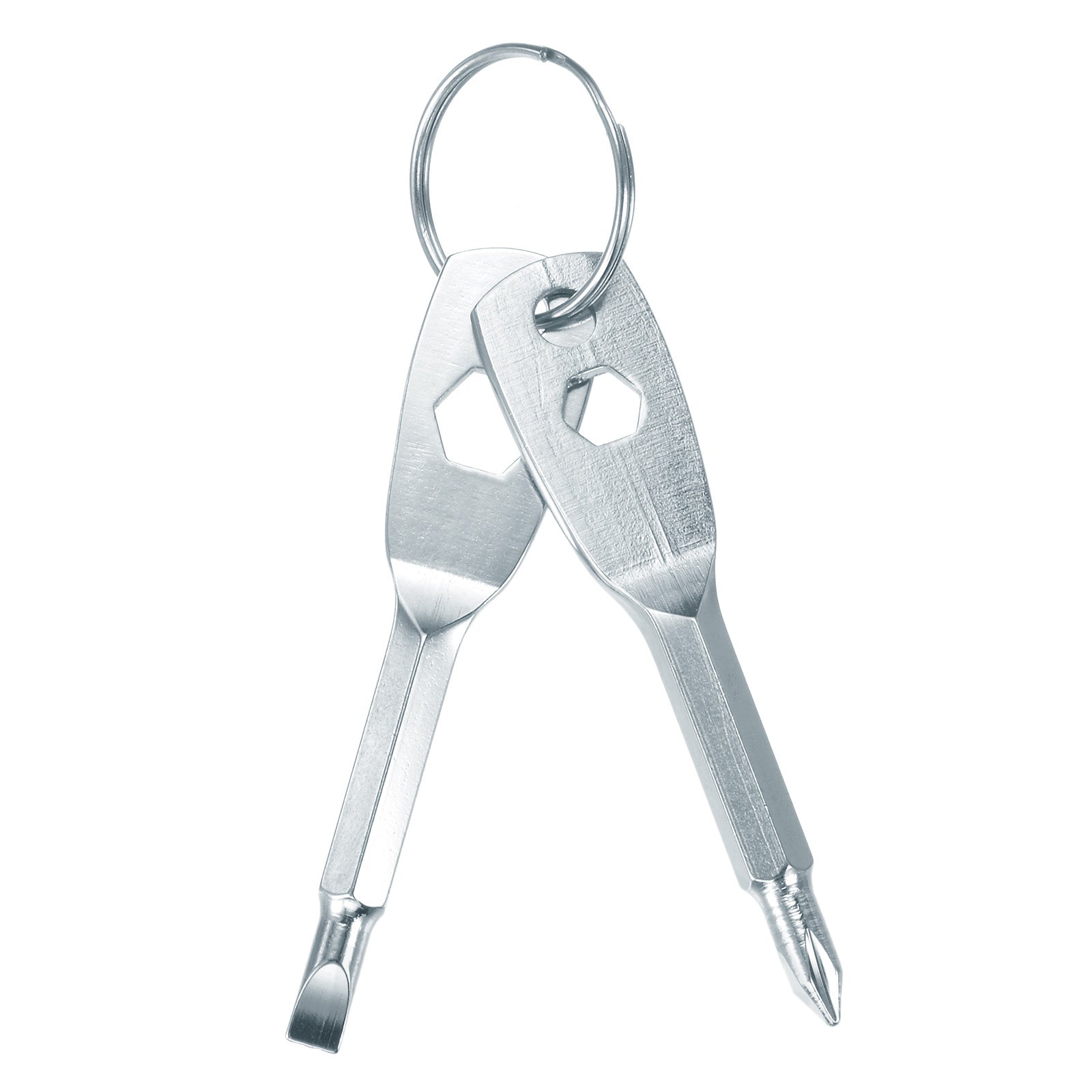 2pcs Portable Keychain Screwdriver PH1 Phillips 4.8mm Slotted Screw ...
