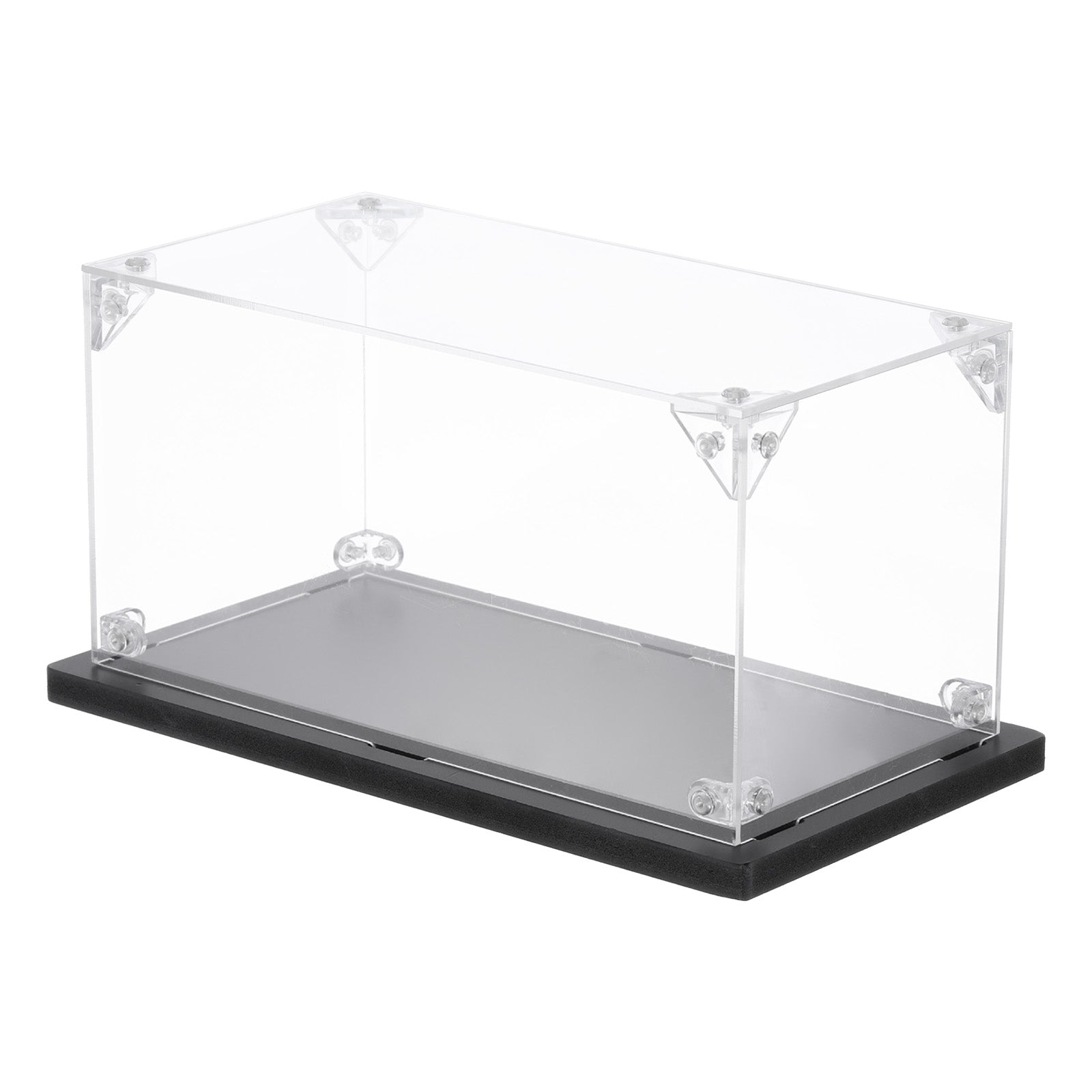 Acrylic Display Case, Clear Display Box Assemble Dustproof Display Box ...