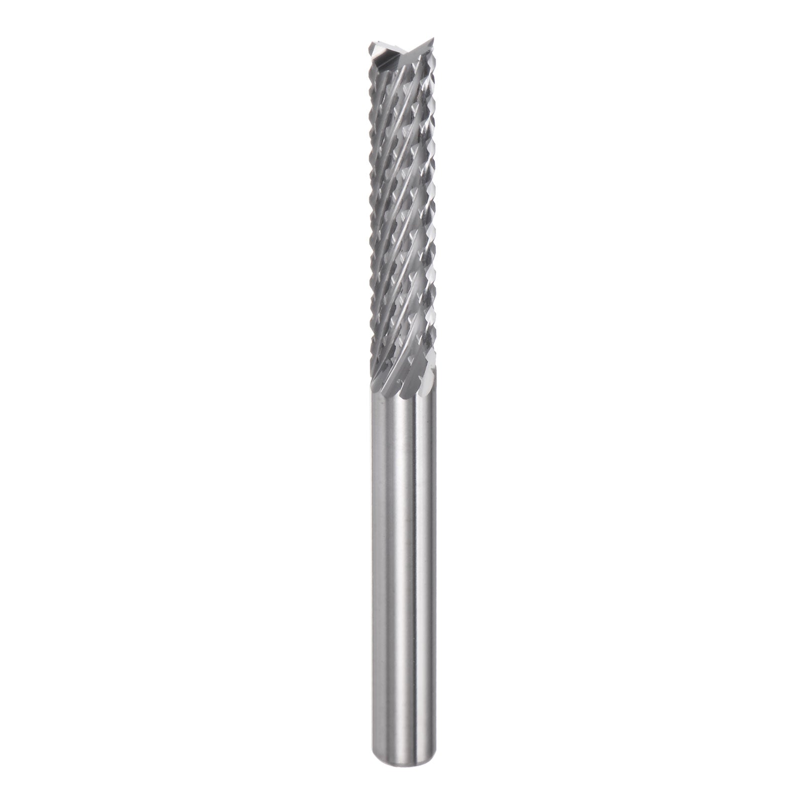 Uxcell 4mm End Mill Bits 1/6"(4mm) Straight Shank Solid Carbide CNC ...