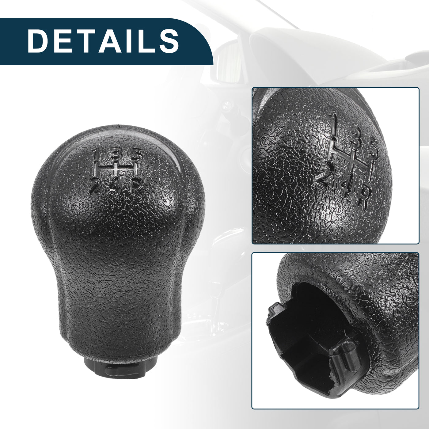5 Speed Manual Gear Shifter Knob for Toyota Hilux Durable | Front ...