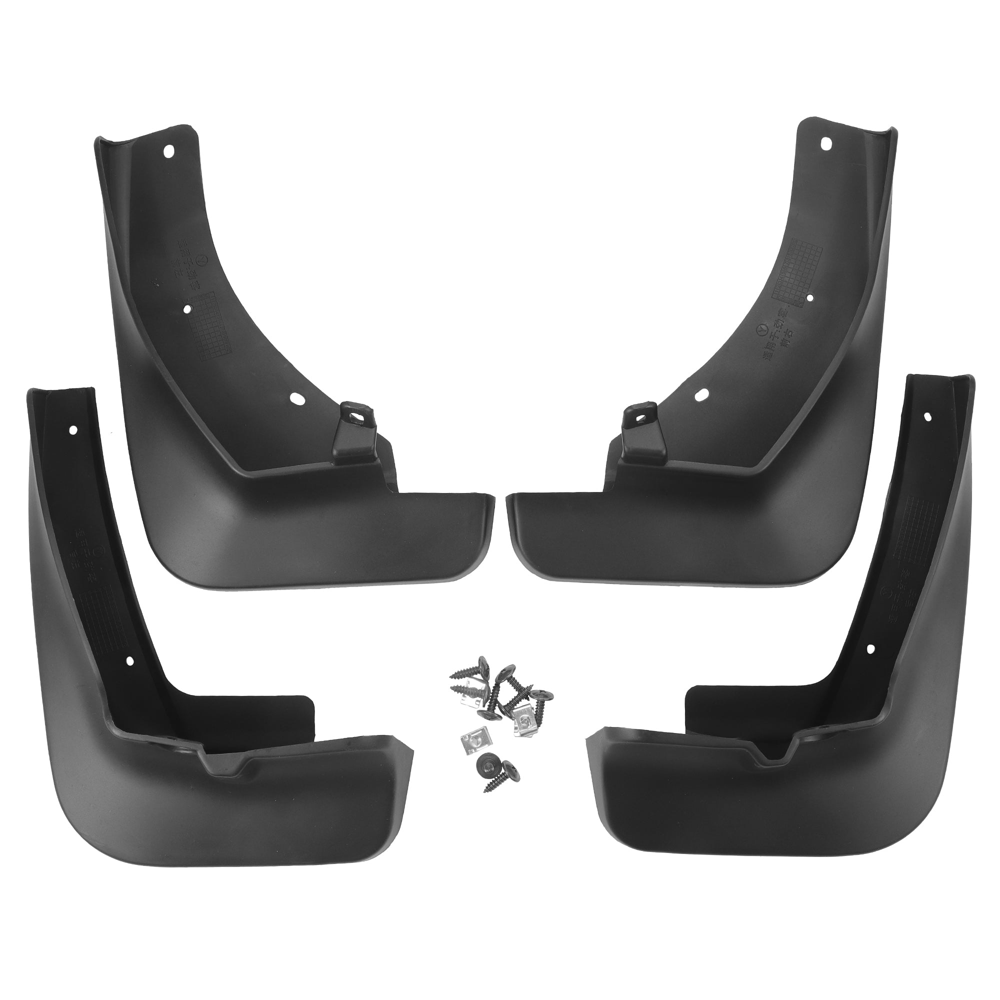 Mud Flap Splash Guard with Mount Accessories Front & Rear Side Mud ...