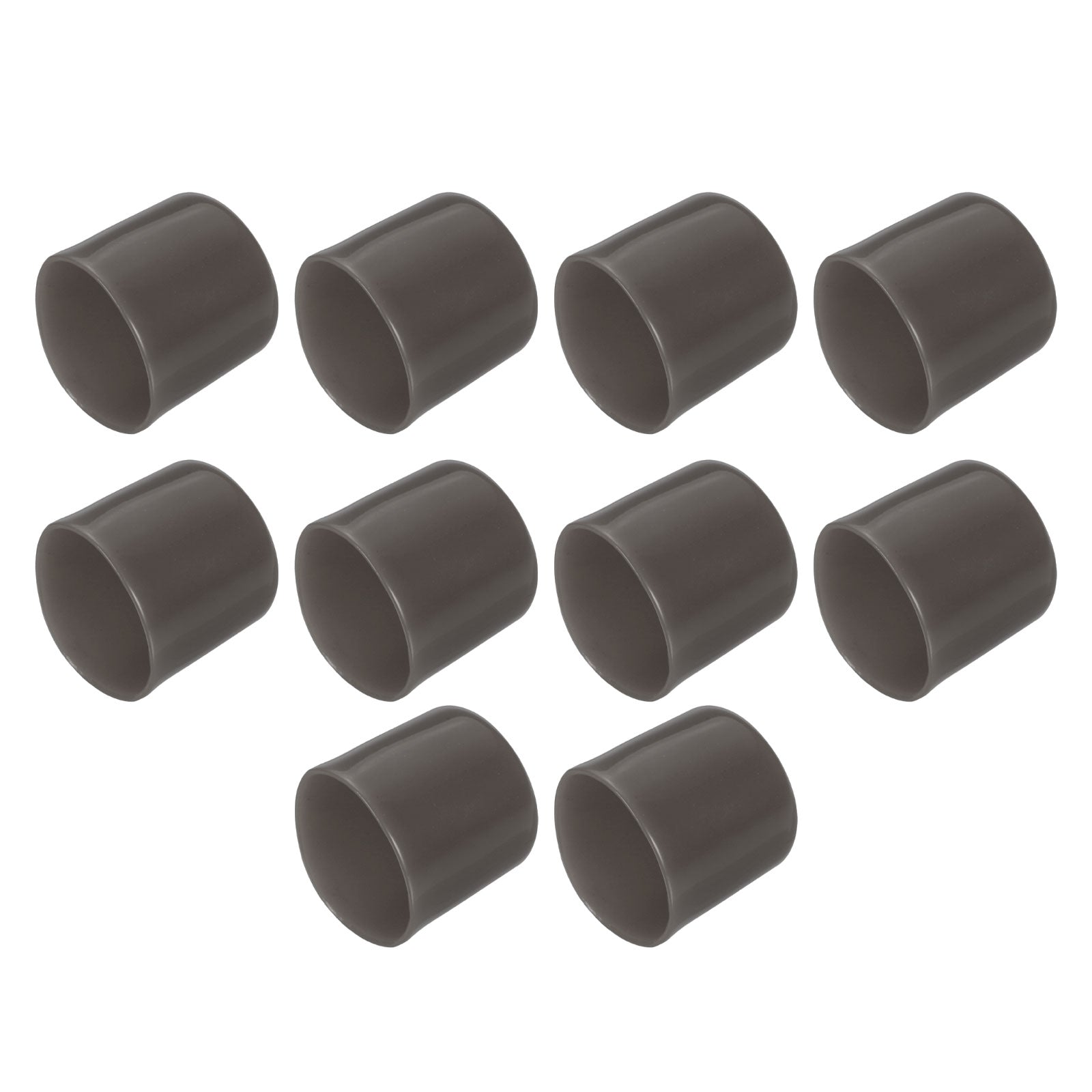 Uxcell 10pcs Rubber End Caps 22mm(7/8") ID Vinyl Round End Cap Cover ...