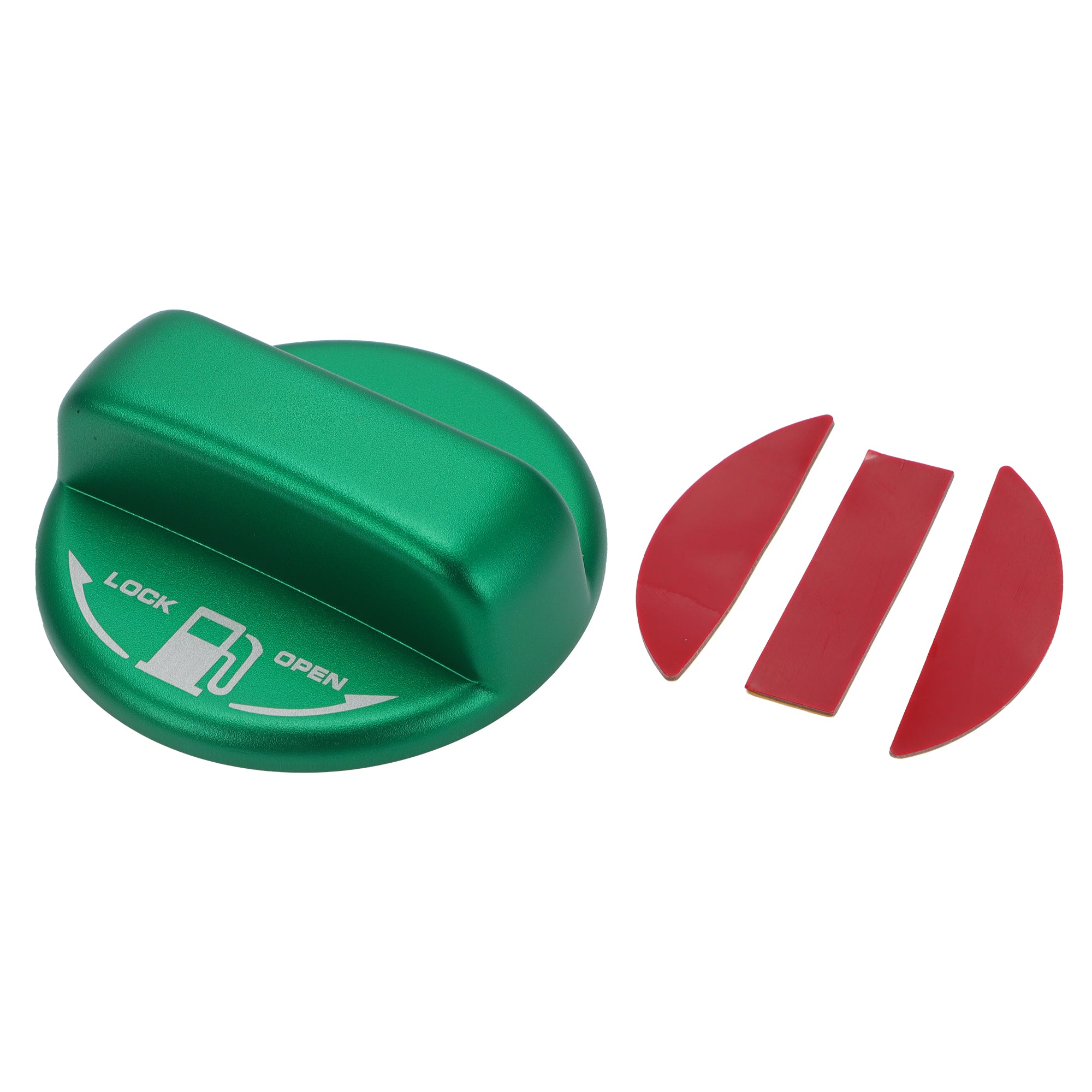 Metal Gas Fuel Tank Cap Cover Trim Sticker Green Fit for Toyota Hiace ...
