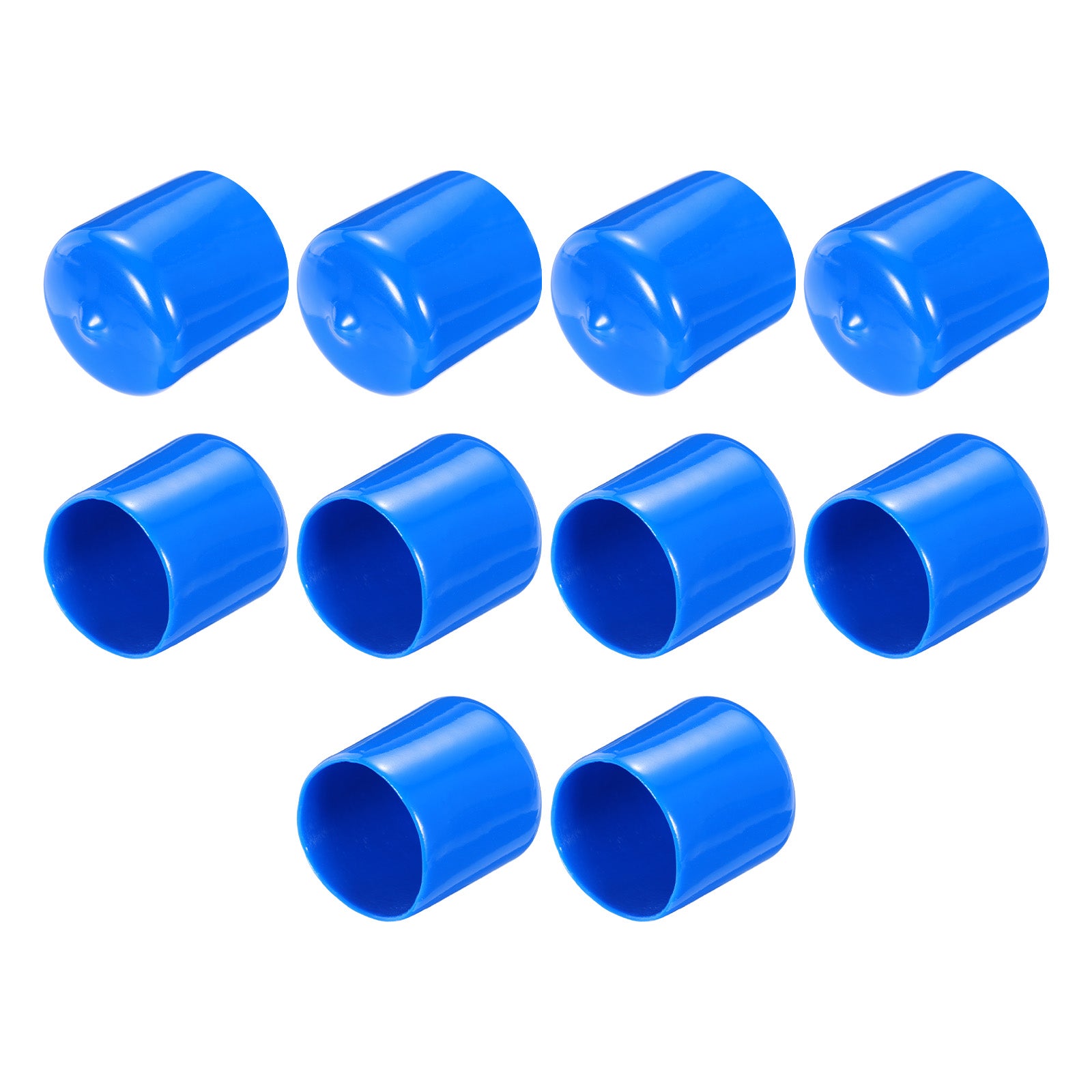 Uxcell 10pcs Rubber End Caps 30mm 1 3/16" ID Screw Thread Protectors ...