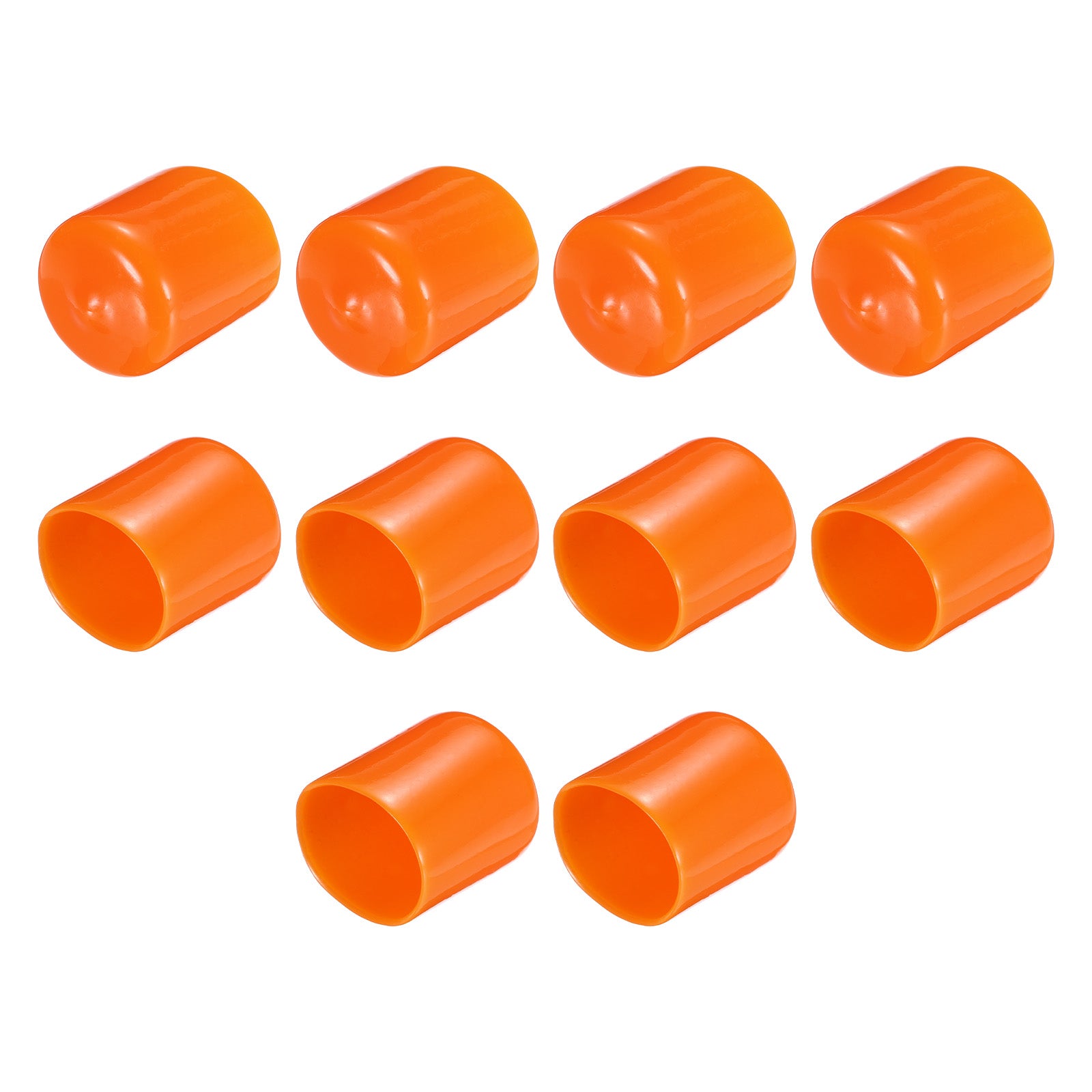 Uxcell 10pcs Rubber End Caps 22mm(7/8") ID Vinyl Round End Cap Cover ...