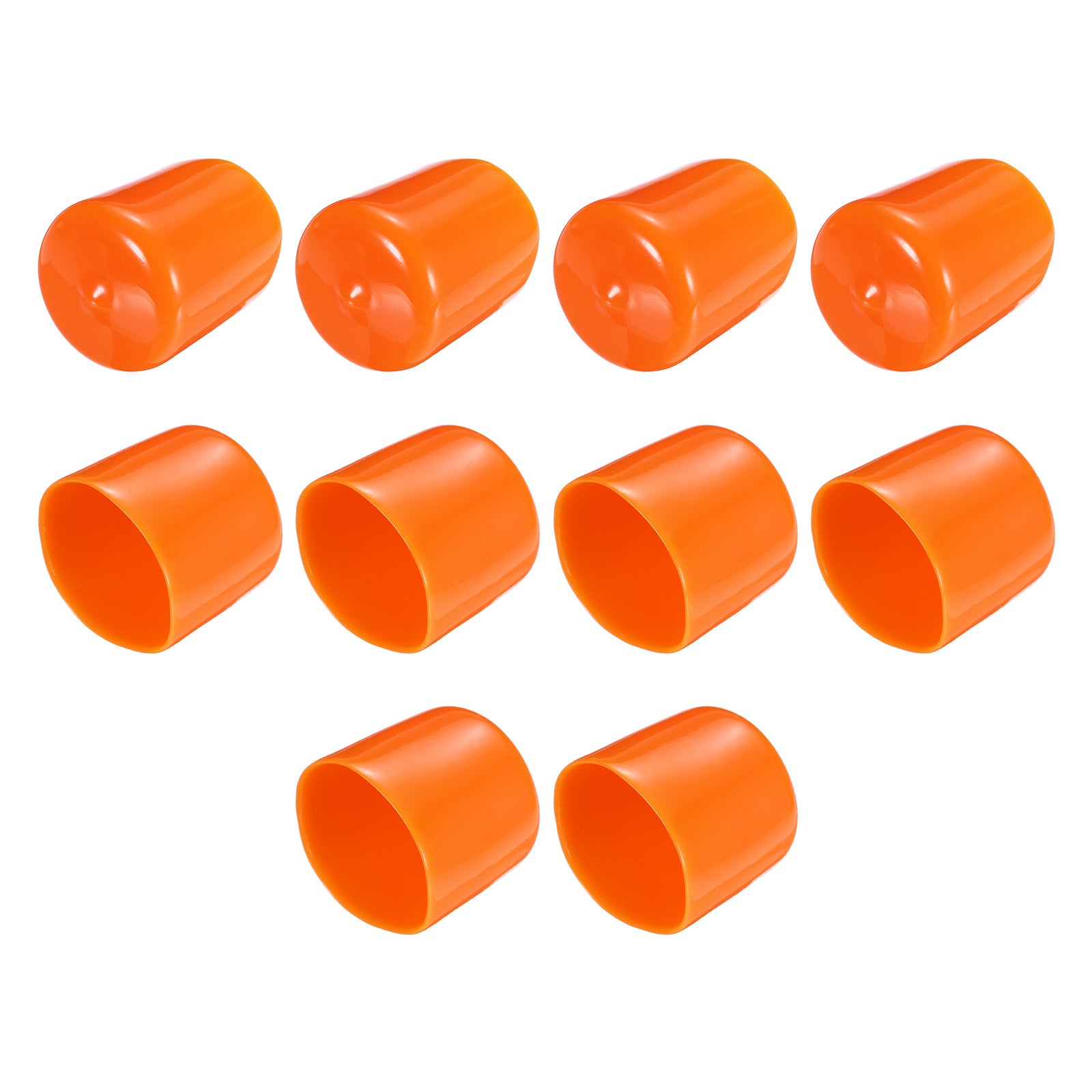 Uxcell 10pcs Rubber End Caps 30mm 1 3/16" ID Screw Thread Protectors ...