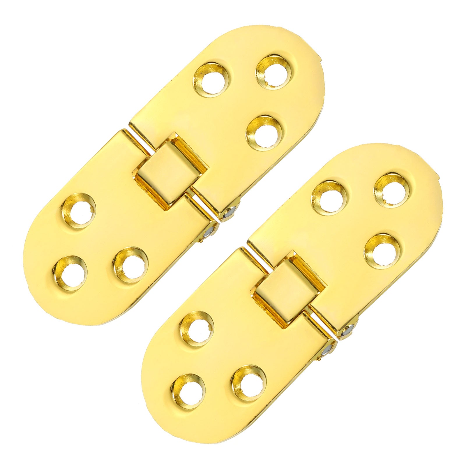 Uxcell Folding Table Hinge, 2pcs Zinc Alloy 180 Degree Table Hinges ...