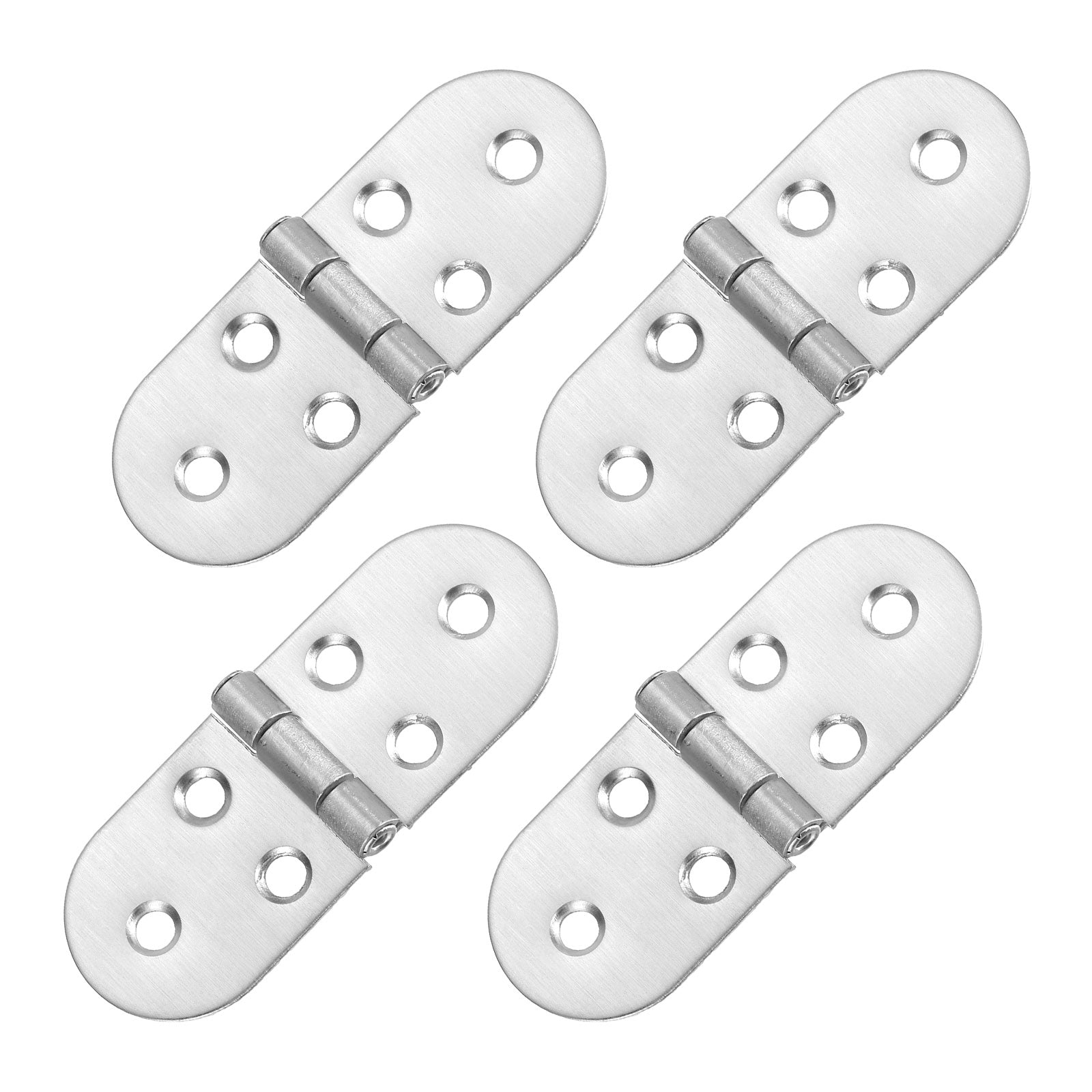 Uxcell Folding Table Hinge, 4pcs Stainless Steel 270 Degree Table ...