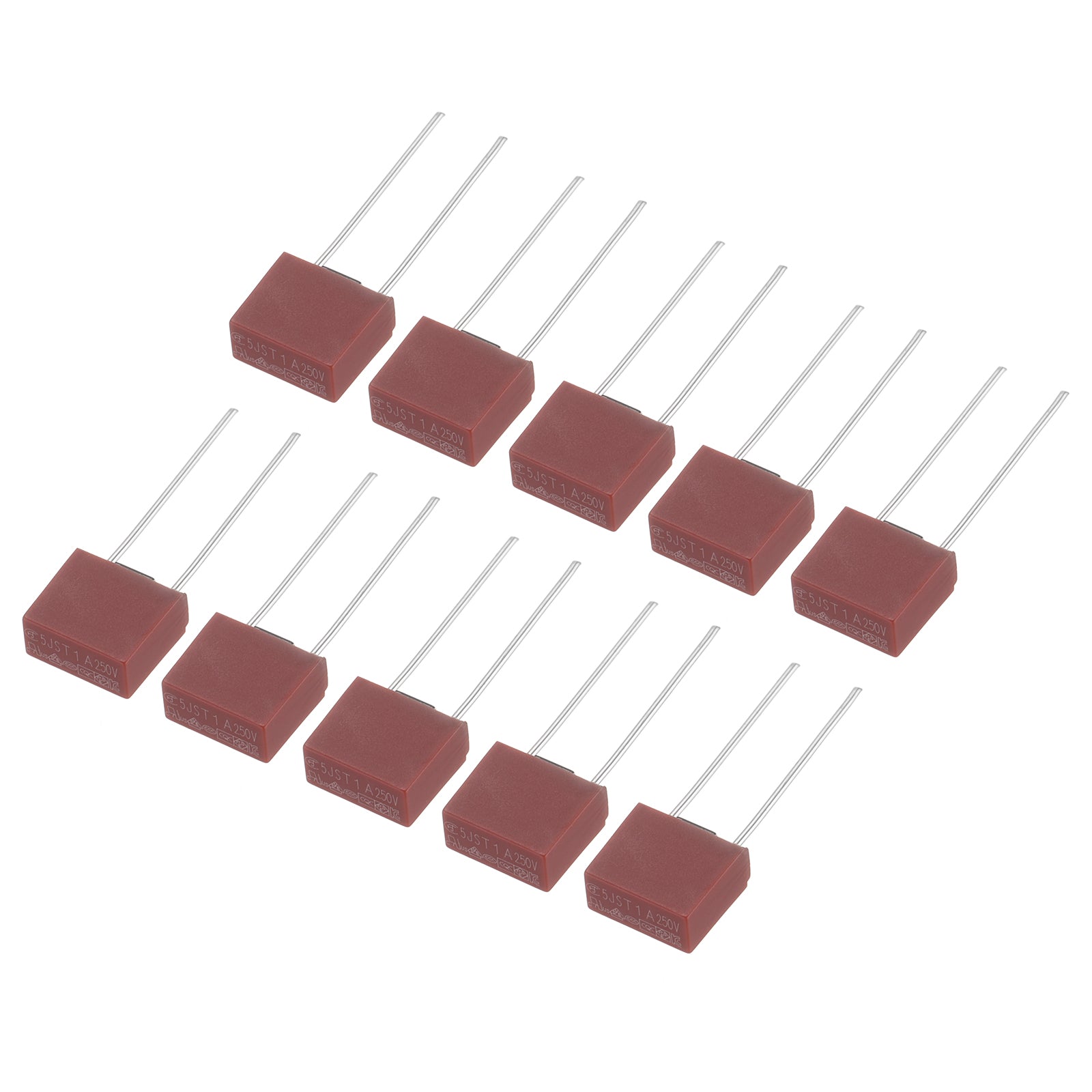 Uxcell 50Pcs DIP Mounted Miniature Square Slow Blow Micro Fuse for ...