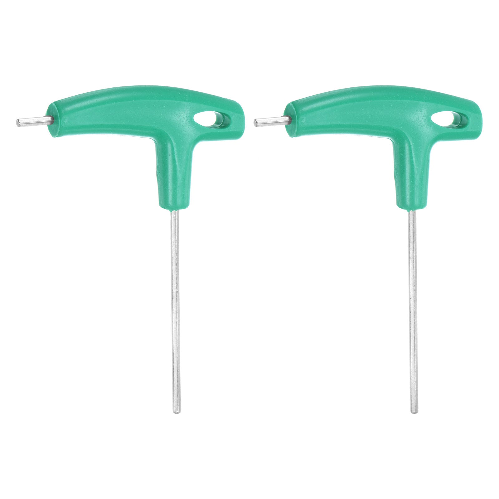 2pcs T-Handle Hex Key Wrench 3" Long Arm 3mm T-Key Inner Hexagon ...