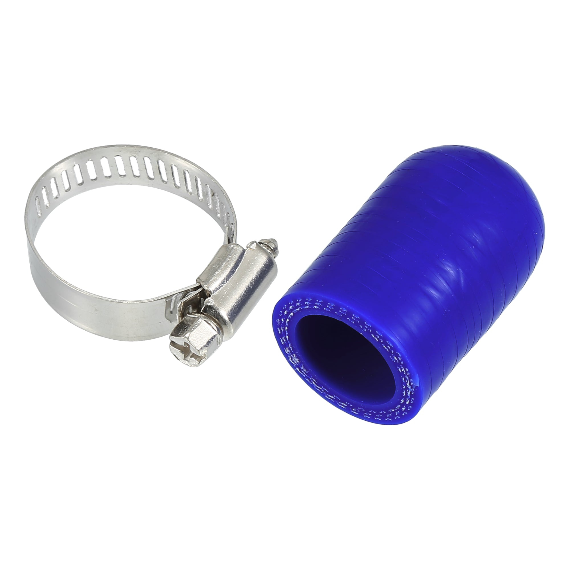 1 Set 30mm Length 20mm/0.79" ID Blue Car Silicone Rubber Hose End Cap ...