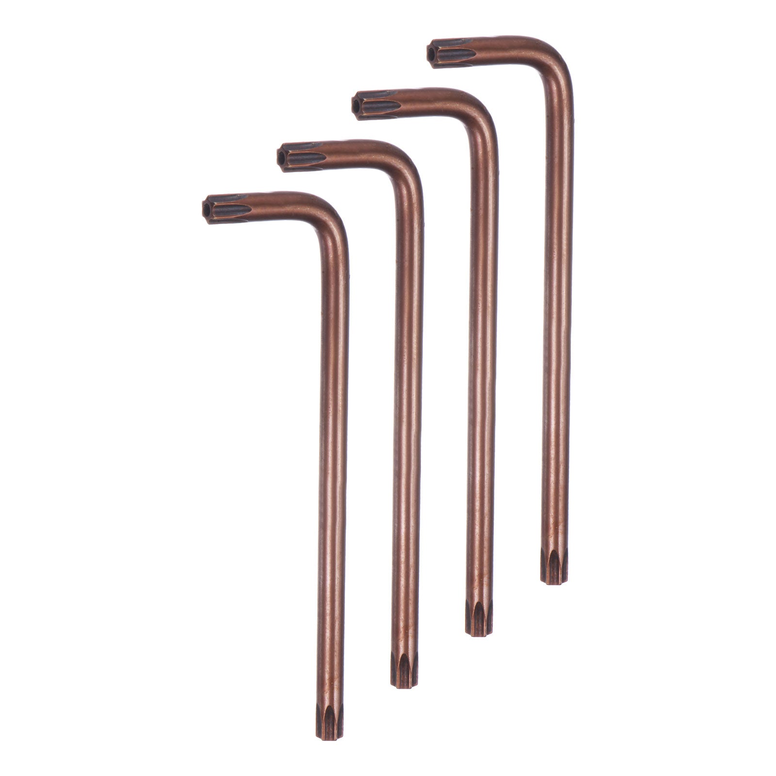 4pcs T45 Tamper Proof Torx Wrench Star Keys 150mm / 5.91" Long Arm L ...