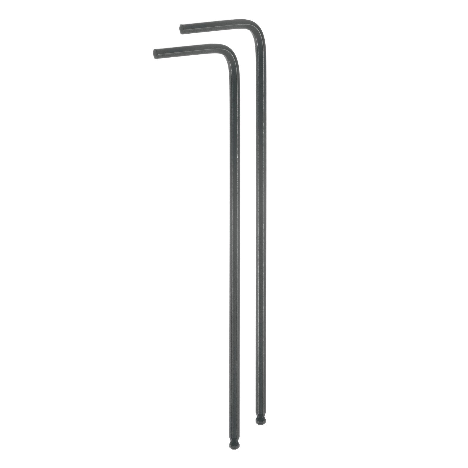 2pcs Ball End Hex Key Wrench 2mm L-Shape Long Arm Hexagon Metric ...
