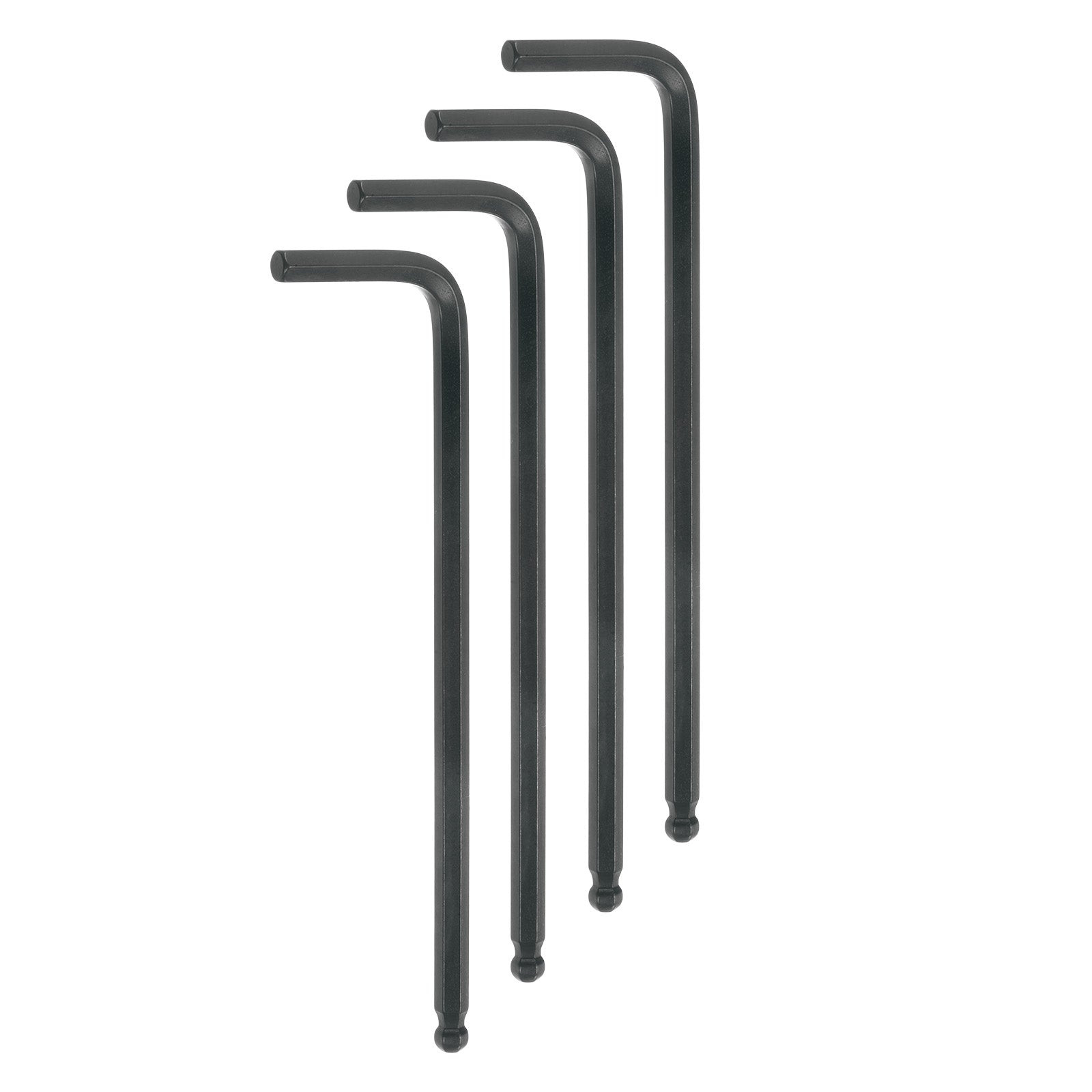 4pcs Ball End Hex Key Wrench 5mm L-Shape Long Arm Hexagon Metric ...