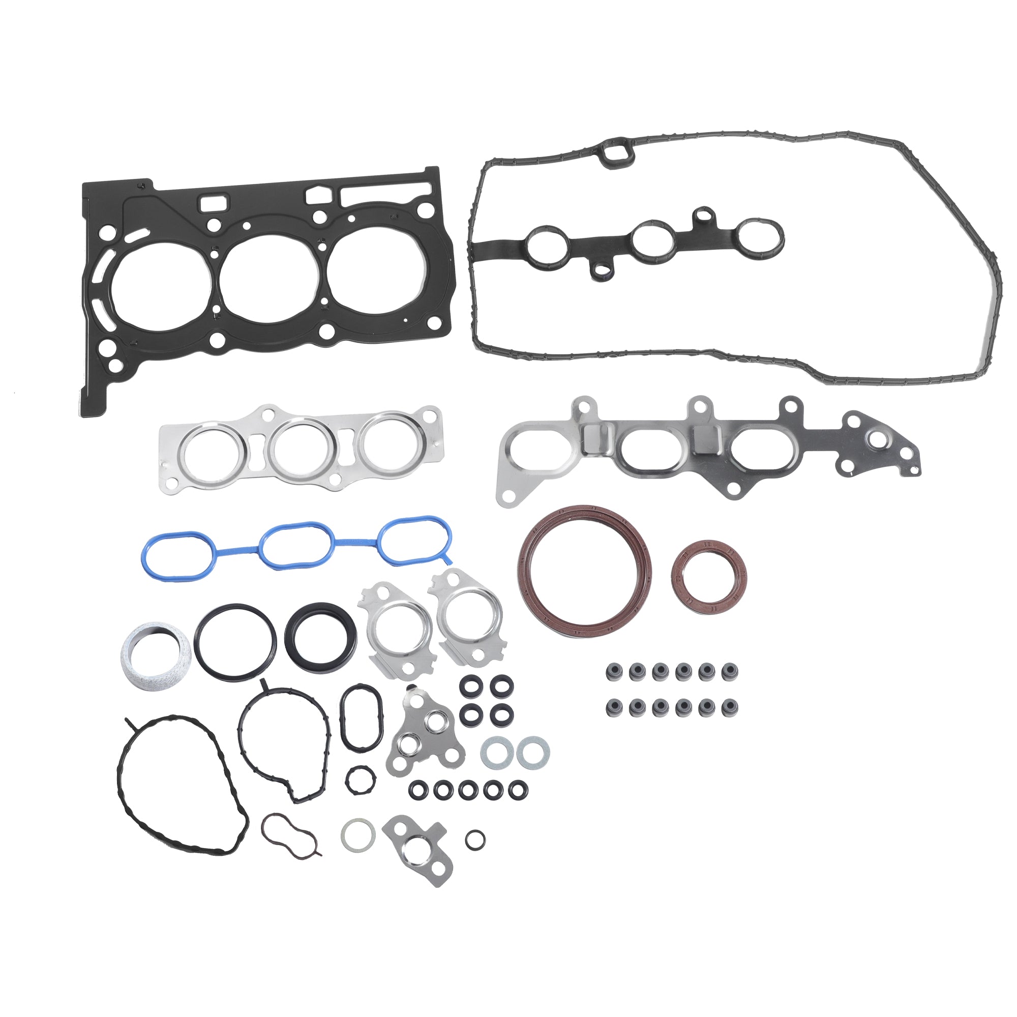 Cylinder Head Gasket Kit Engine Valve Gasket Set for Toyota Engine 1KR ...