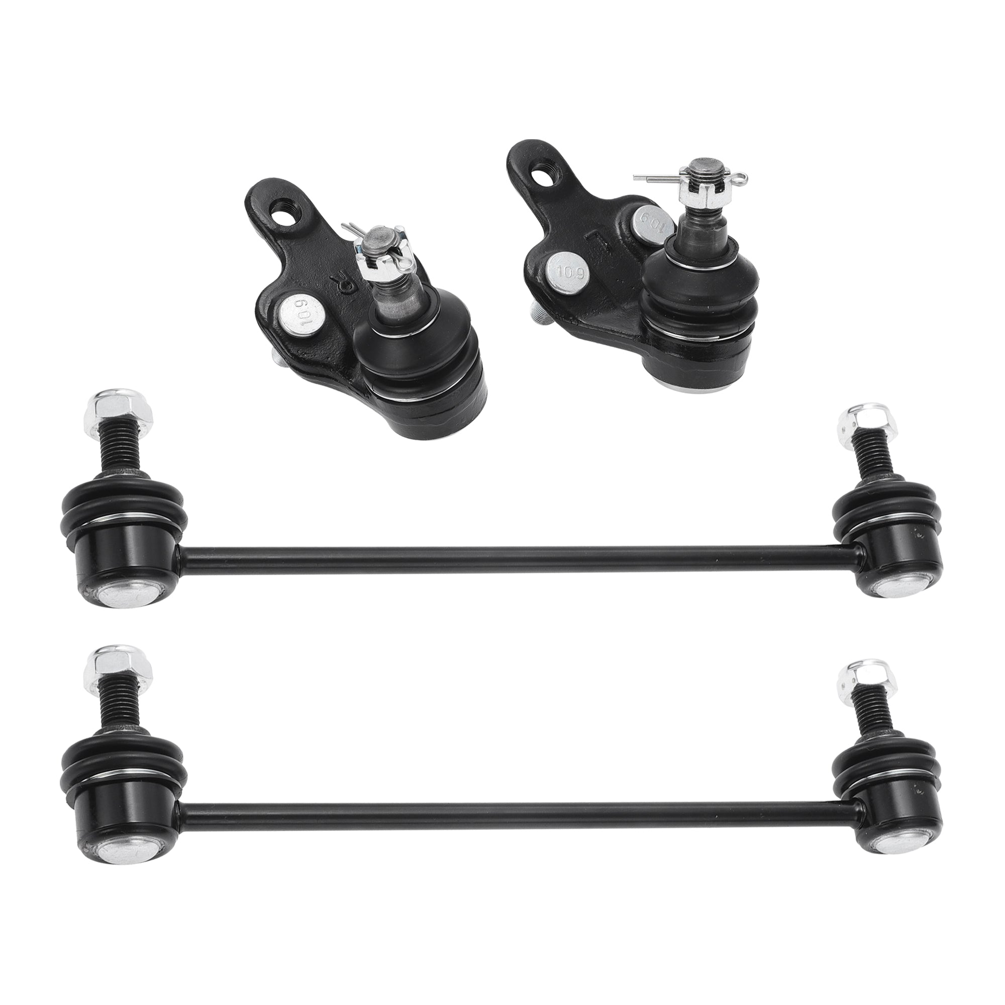 4pcs Front Suspension Kit Front Sway Bar Link Lower Ball Joint for ...