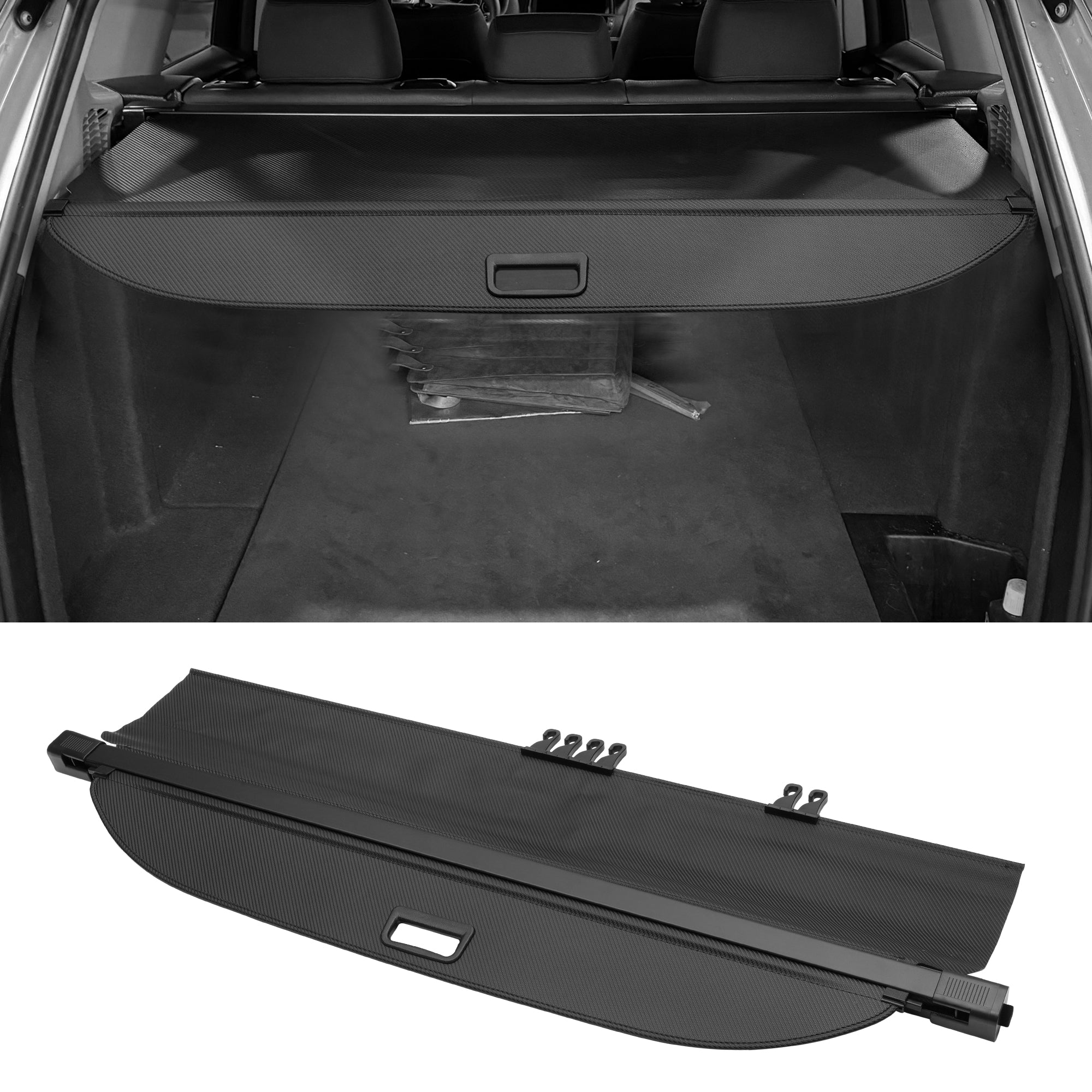 Retractable Cargo Cover Shelf for Ford Edge 2015-2021 2022 Rear Trunk ...
