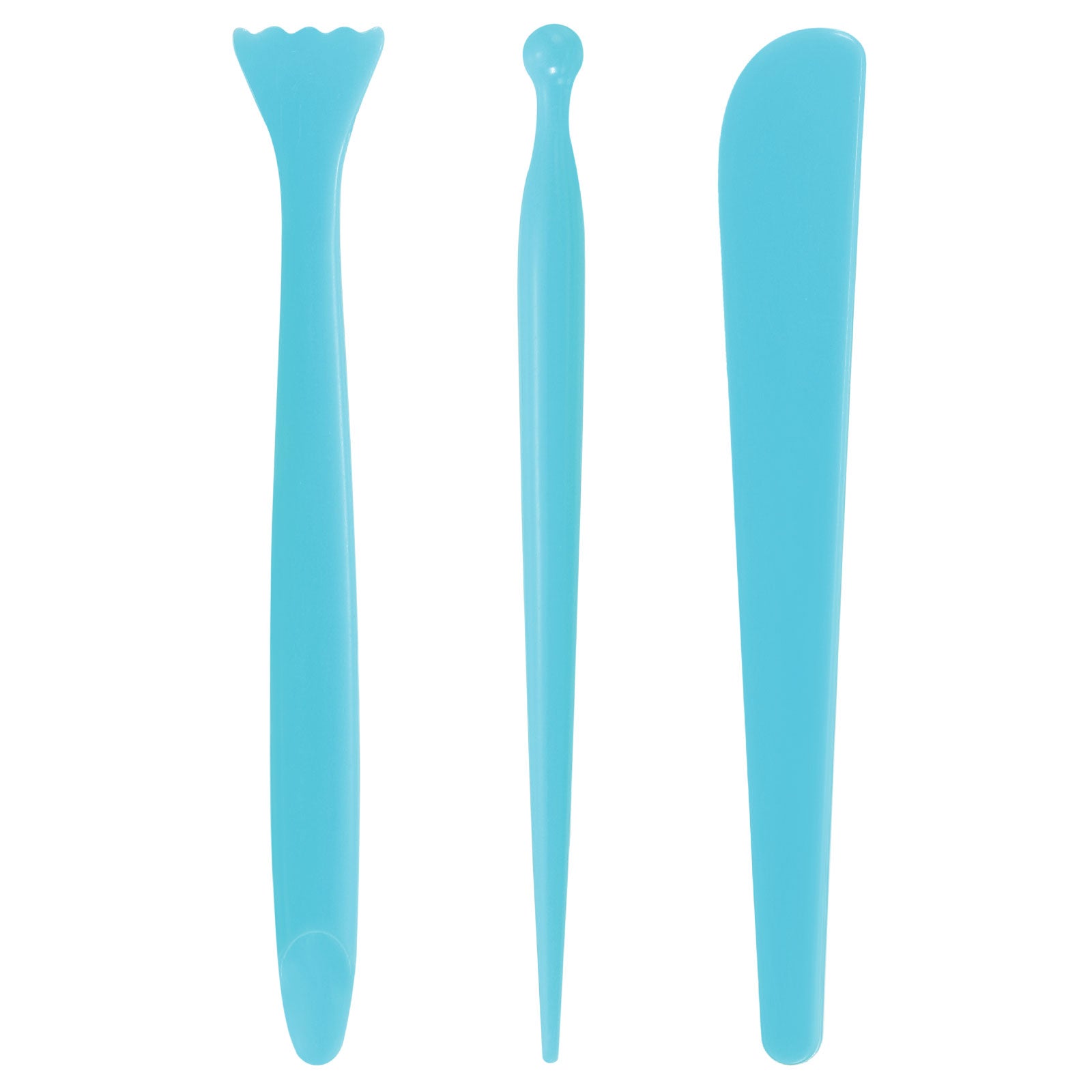 3pcs Plastic Clay Tools Double-Headed Modeling Sculpting Pottery Tool ...