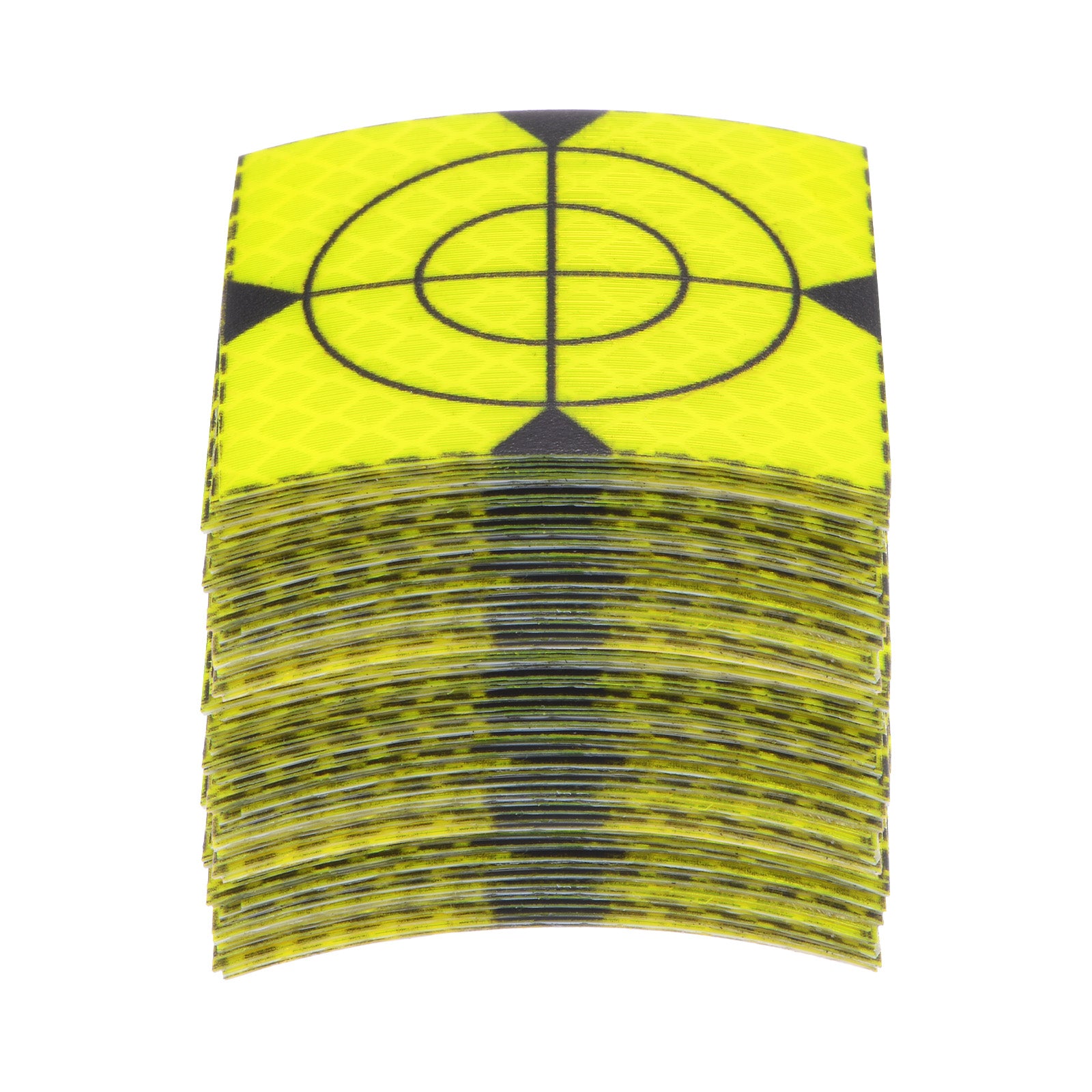 60pcs Survey Reflector Sheets 50mm Self-adhesive Survey Target Mark ...