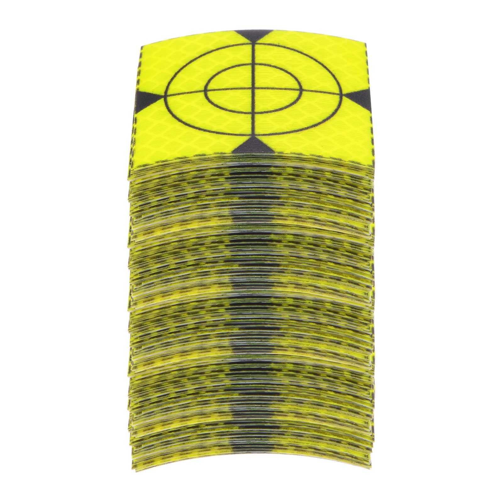 100pcs Survey Reflector Sheets 50mm Self-adhesive Survey Target Mark ...