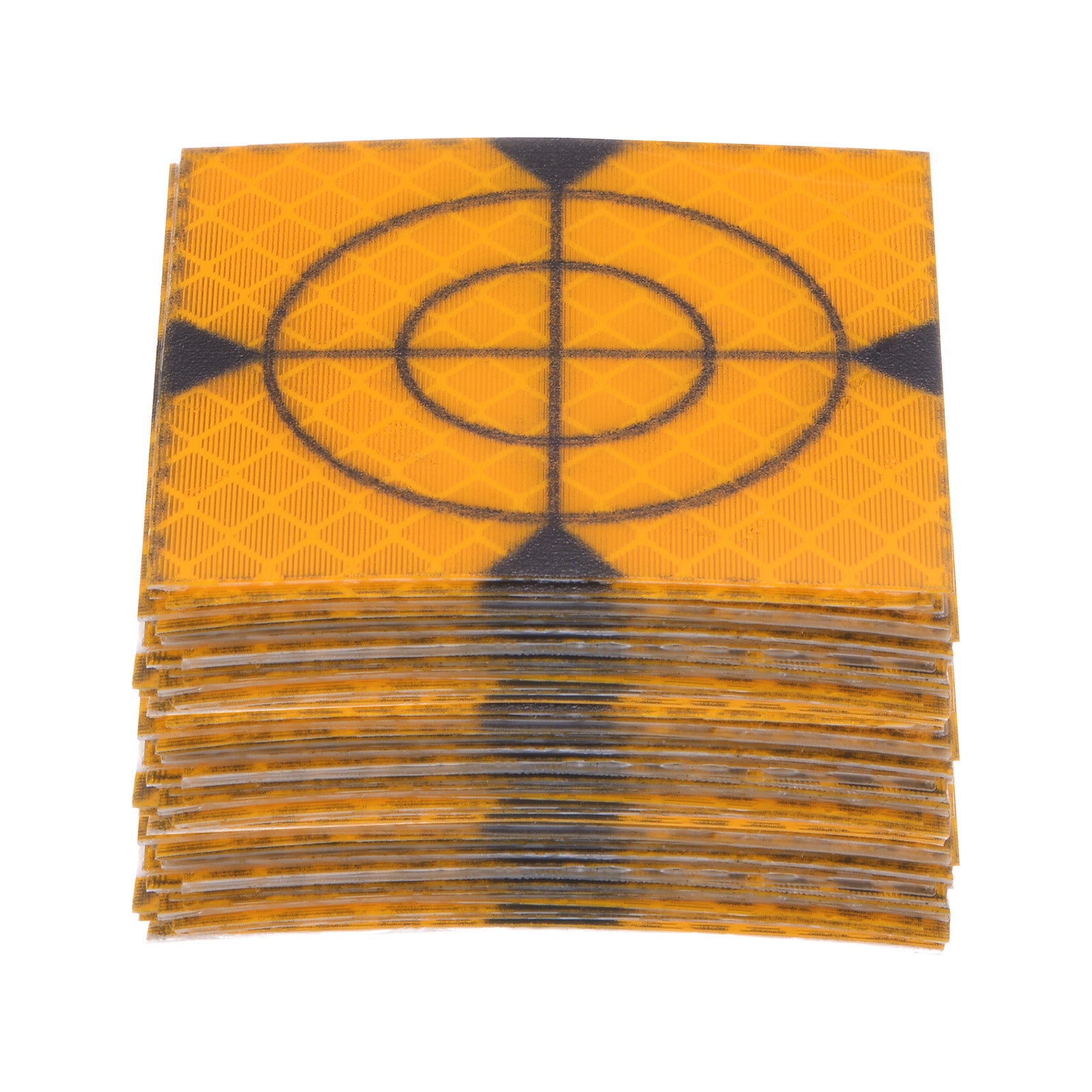 60pcs Survey Reflector Sheets 50mm Self-adhesive Survey Target Mark ...
