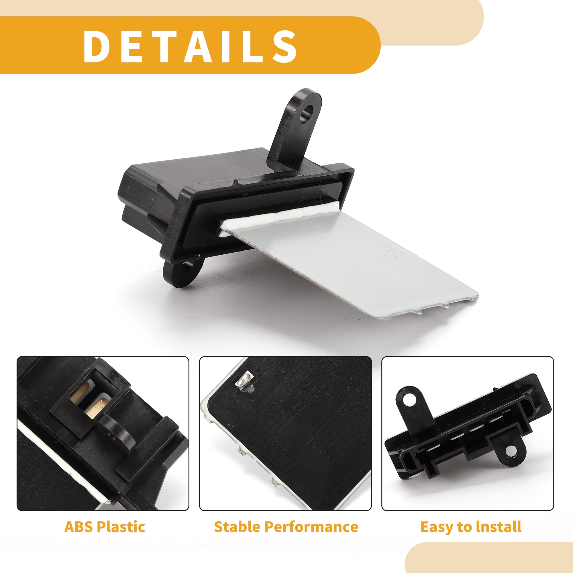 HVAC Blower Motor Resistor - Car Heater Blower Resistor - for Nissan ...