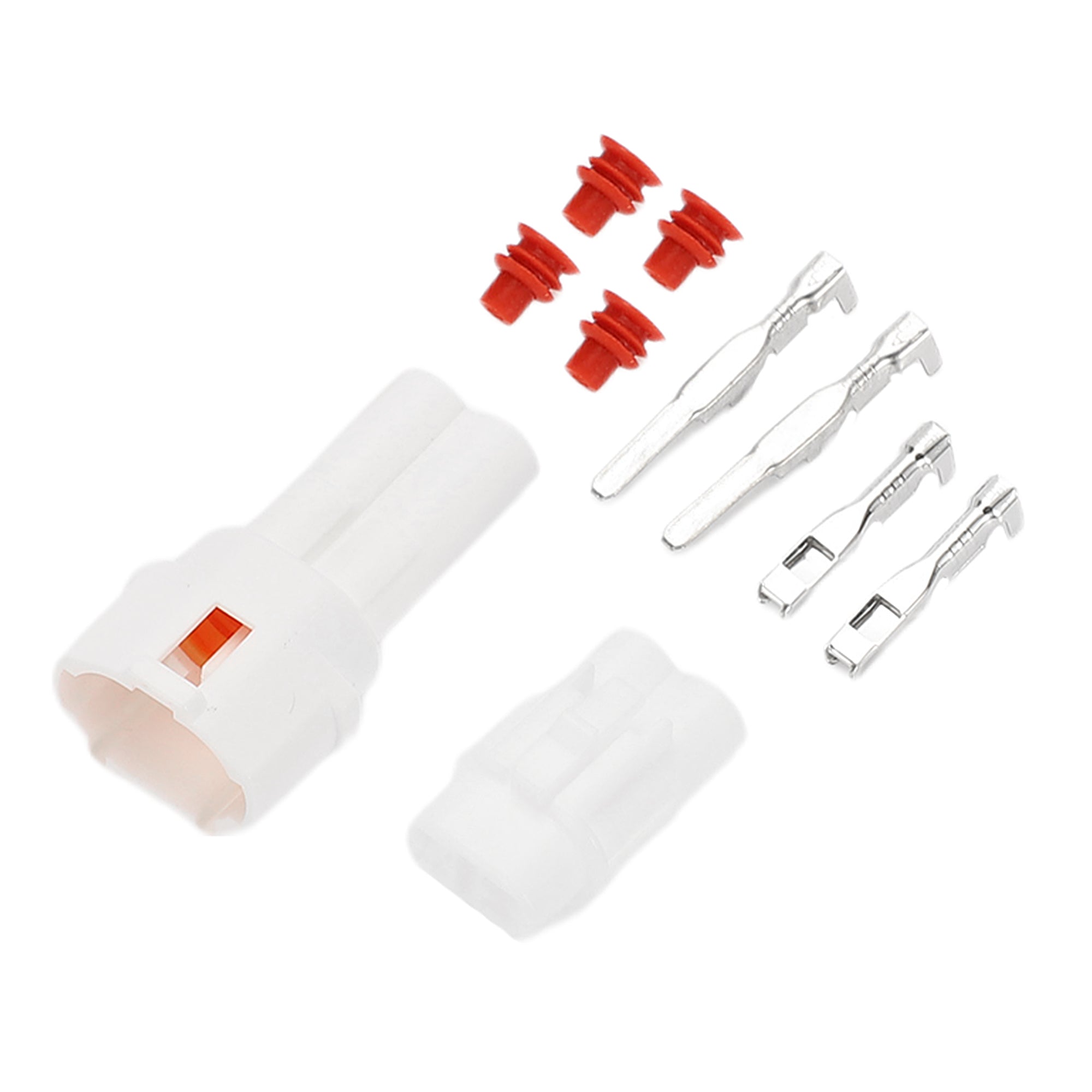 2 Pin Car Waterproof Connector Plug, 2mm Series Male Female Wire ...